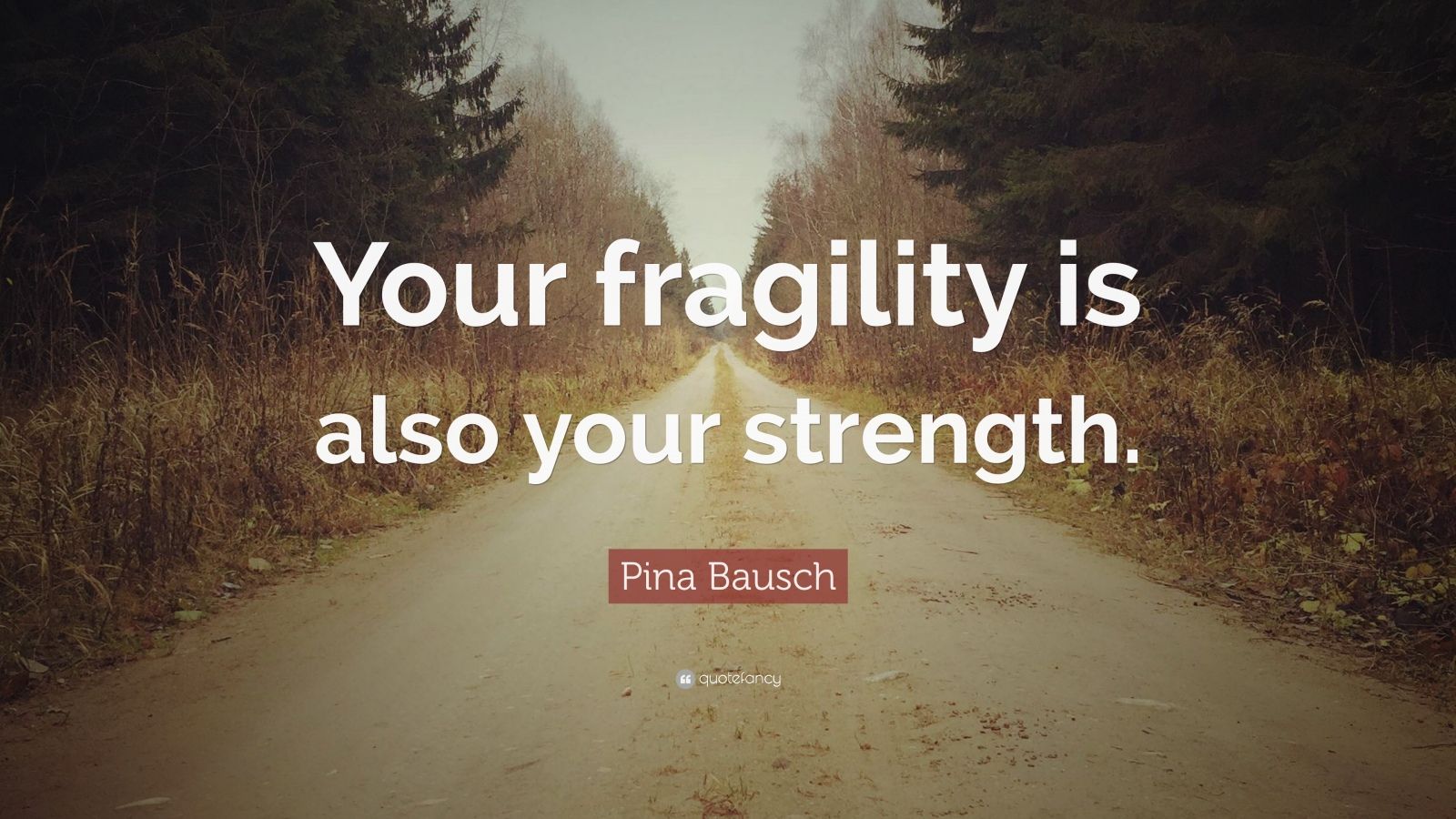 Pina Bausch Quote: “Your fragility is also your strength.” (12 ...
