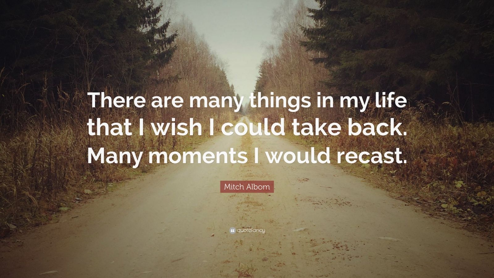 Mitch Albom Quote: “There are many things in my life that I wish I ...