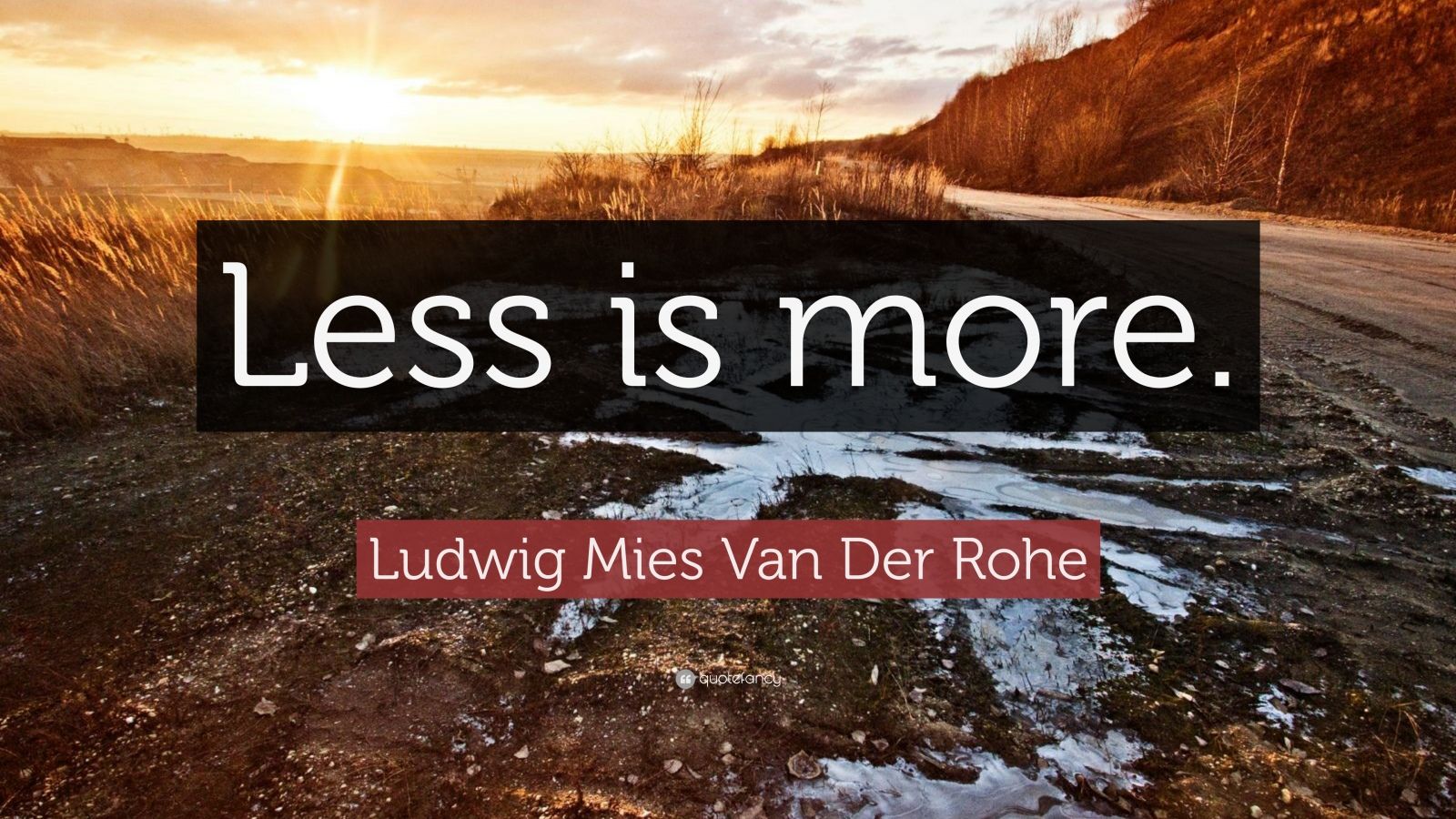 Ludwig Mies Van Der Rohe Quote: “Less is more.” (12 wallpapers ...