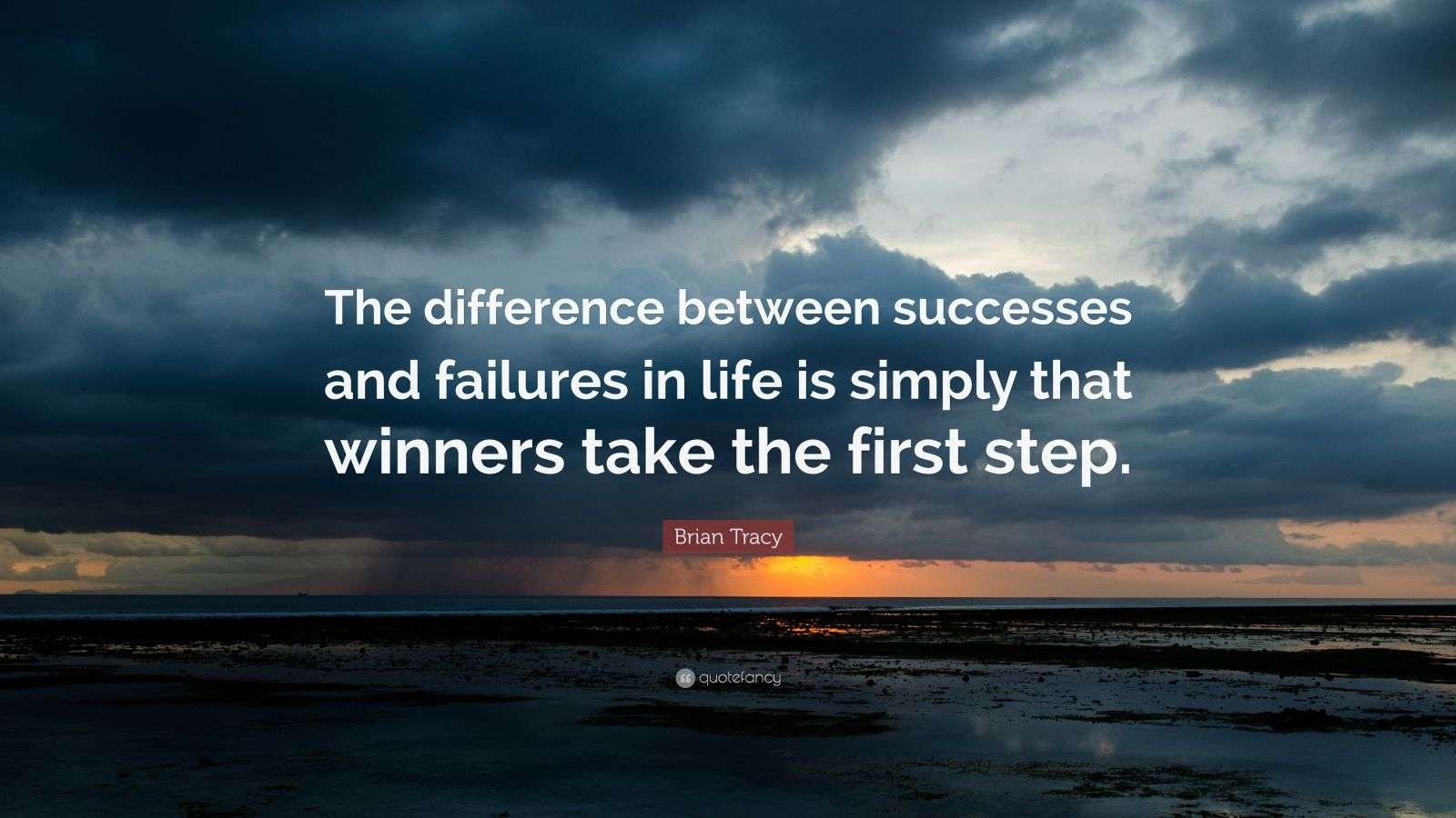 Brian Tracy Quote: “The difference between successes and failures in ...