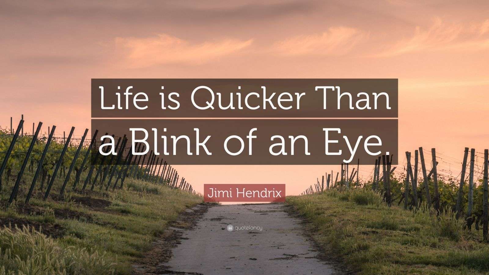 Jimi Hendrix Quote: “Life is Quicker Than a Blink of an Eye.” (10 ...