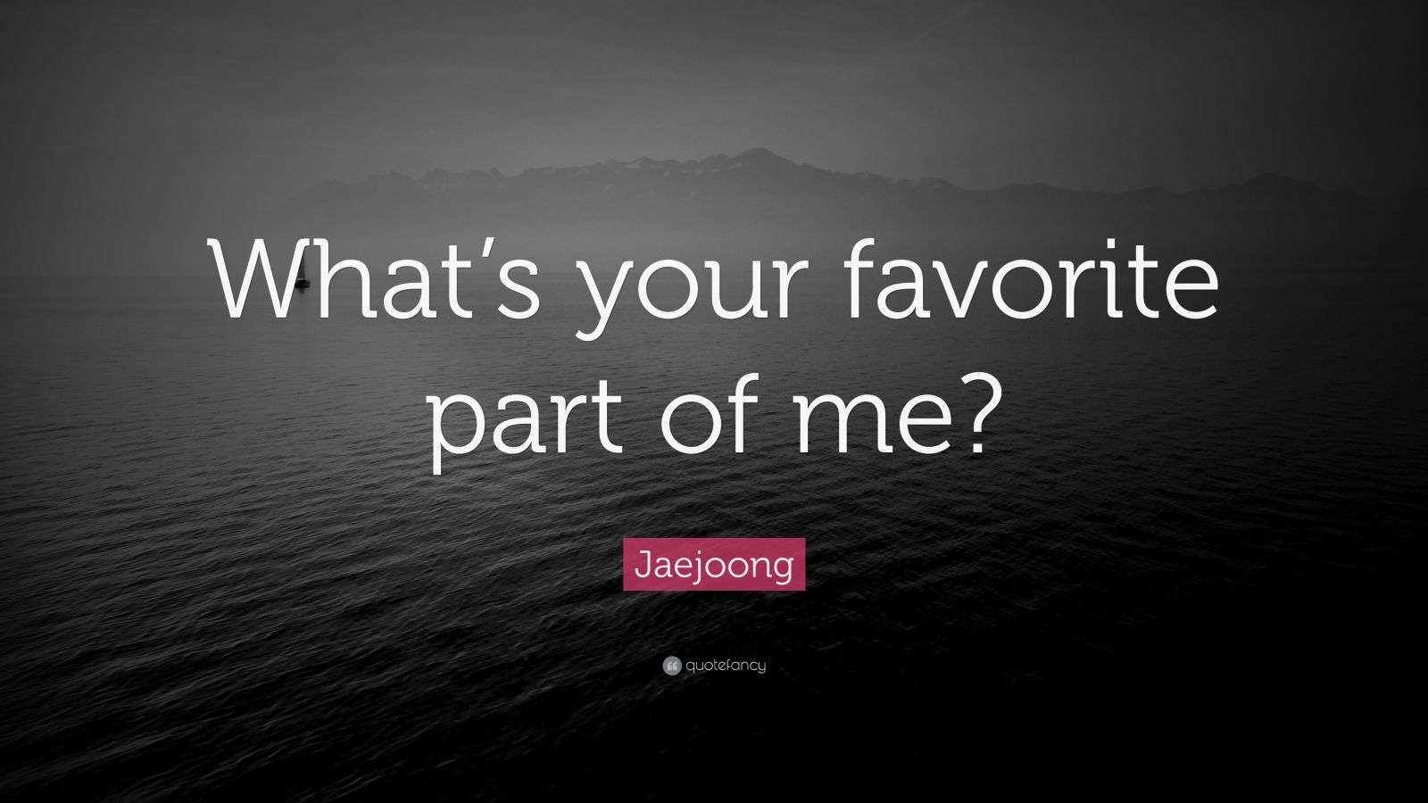 Jaejoong Quote: “What’s your favorite part of me?” (10 wallpapers ...