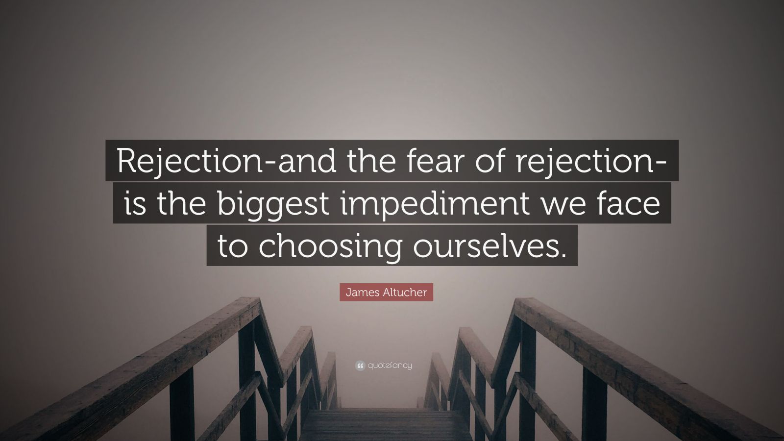 James Altucher Quote: “Rejection-and the fear of rejection-is the ...