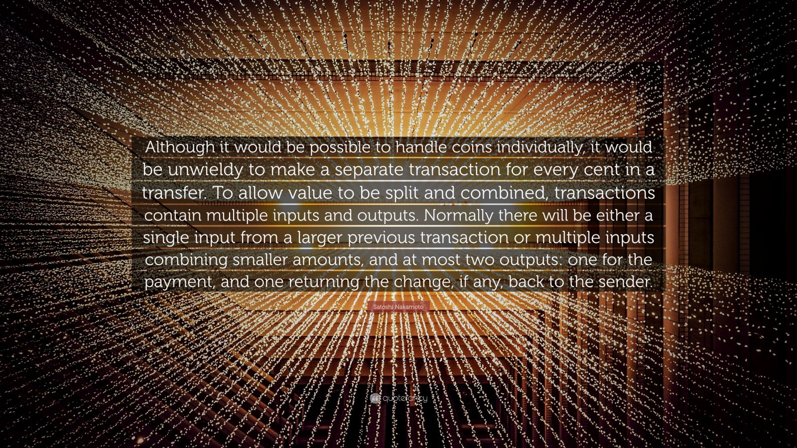 Satoshi Nakamoto Quotes (91 wallpapers) - Quotefancy