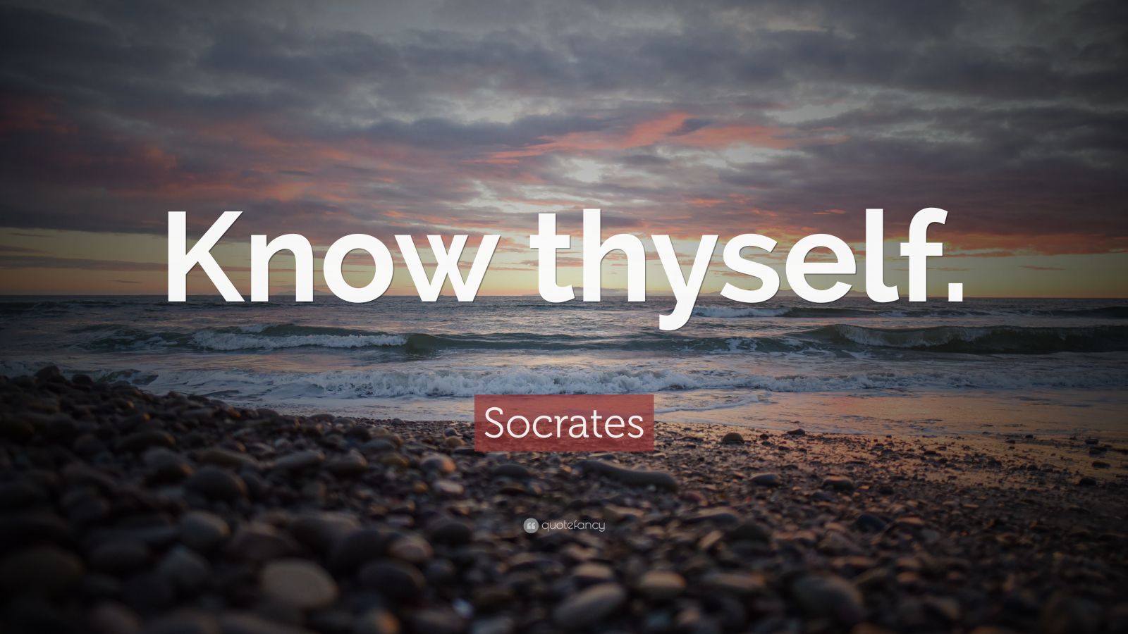 Socrates Quote: “Know thyself.” (32 wallpapers) - Quotefancy