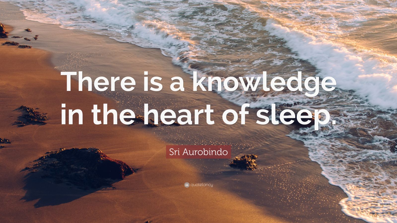 Sri Aurobindo Quote: “There is a knowledge in the heart of sleep.”