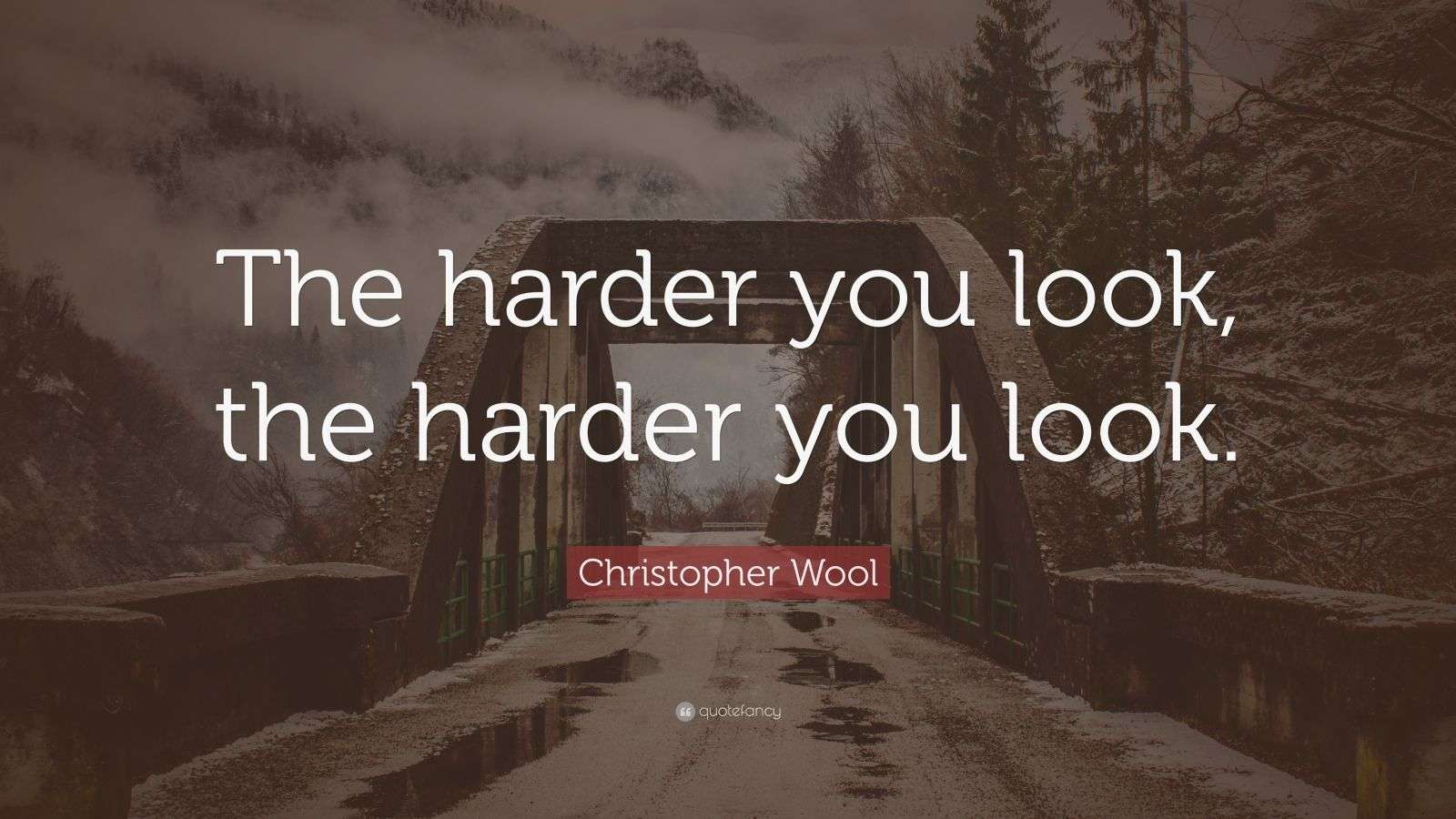 Christopher Wool Quote: “The harder you look, the harder you look.” (7 ...