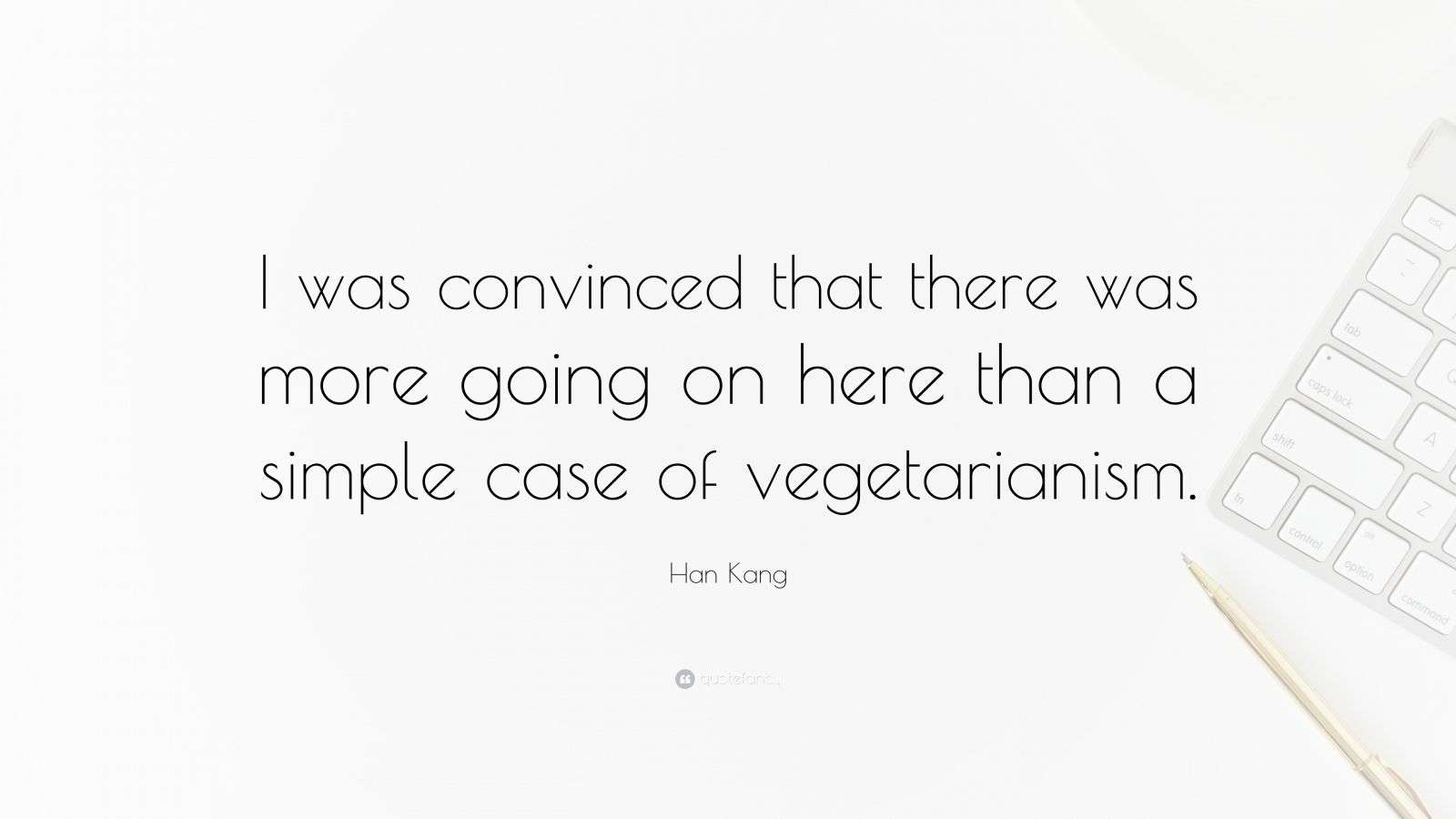 Han Kang Quote: “I was convinced that there was more going on here than ...