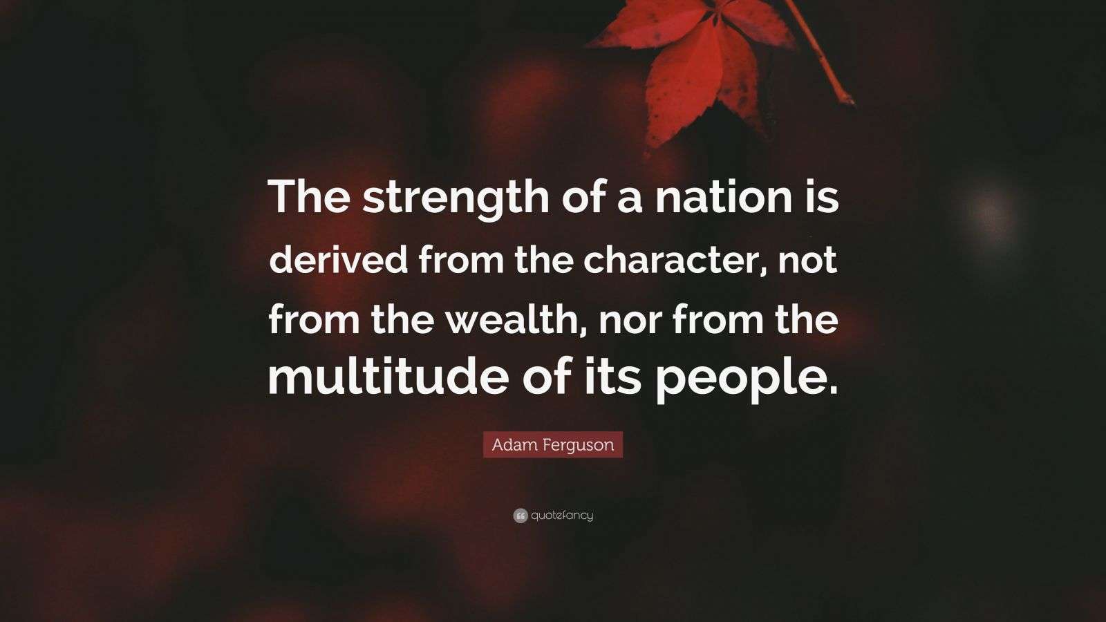 Top 2 Adam Ferguson Quotes (2025 Update) - QuoteFancy