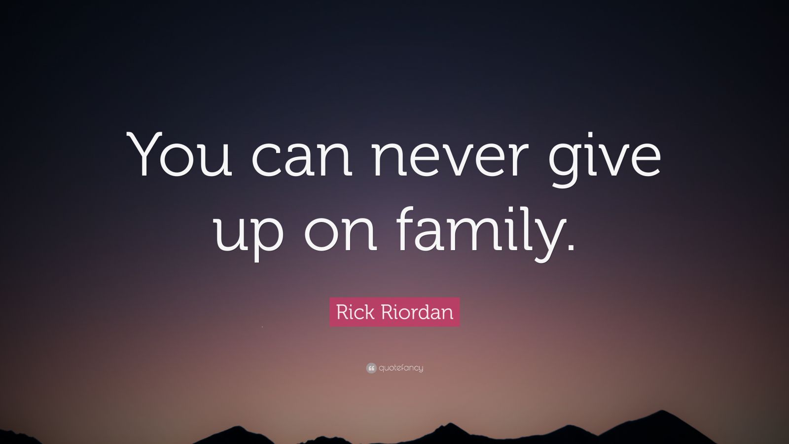 Rick Riordan Family