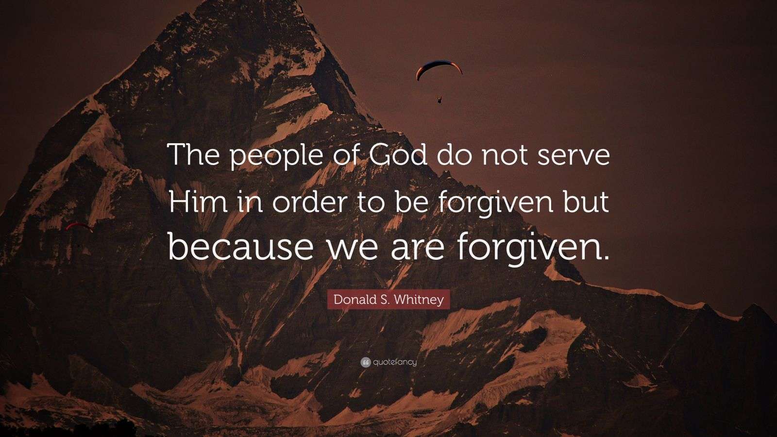 Donald S. Whitney Quote: “The people of God do not serve Him in order ...