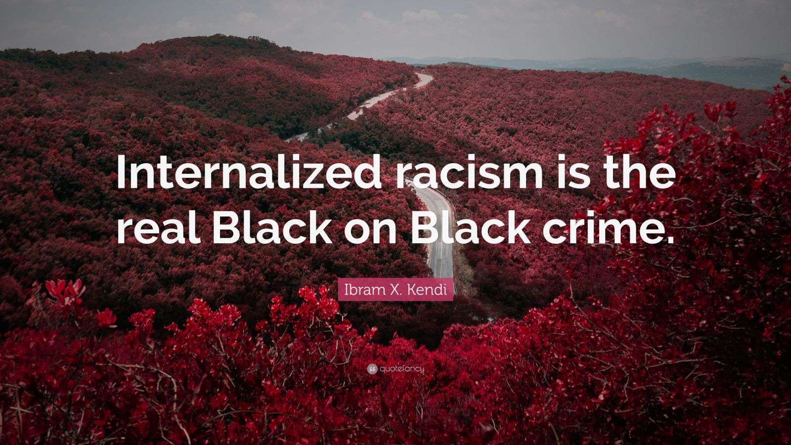 Ibram X. Kendi Quote: “Internalized racism is the real Black on Black ...