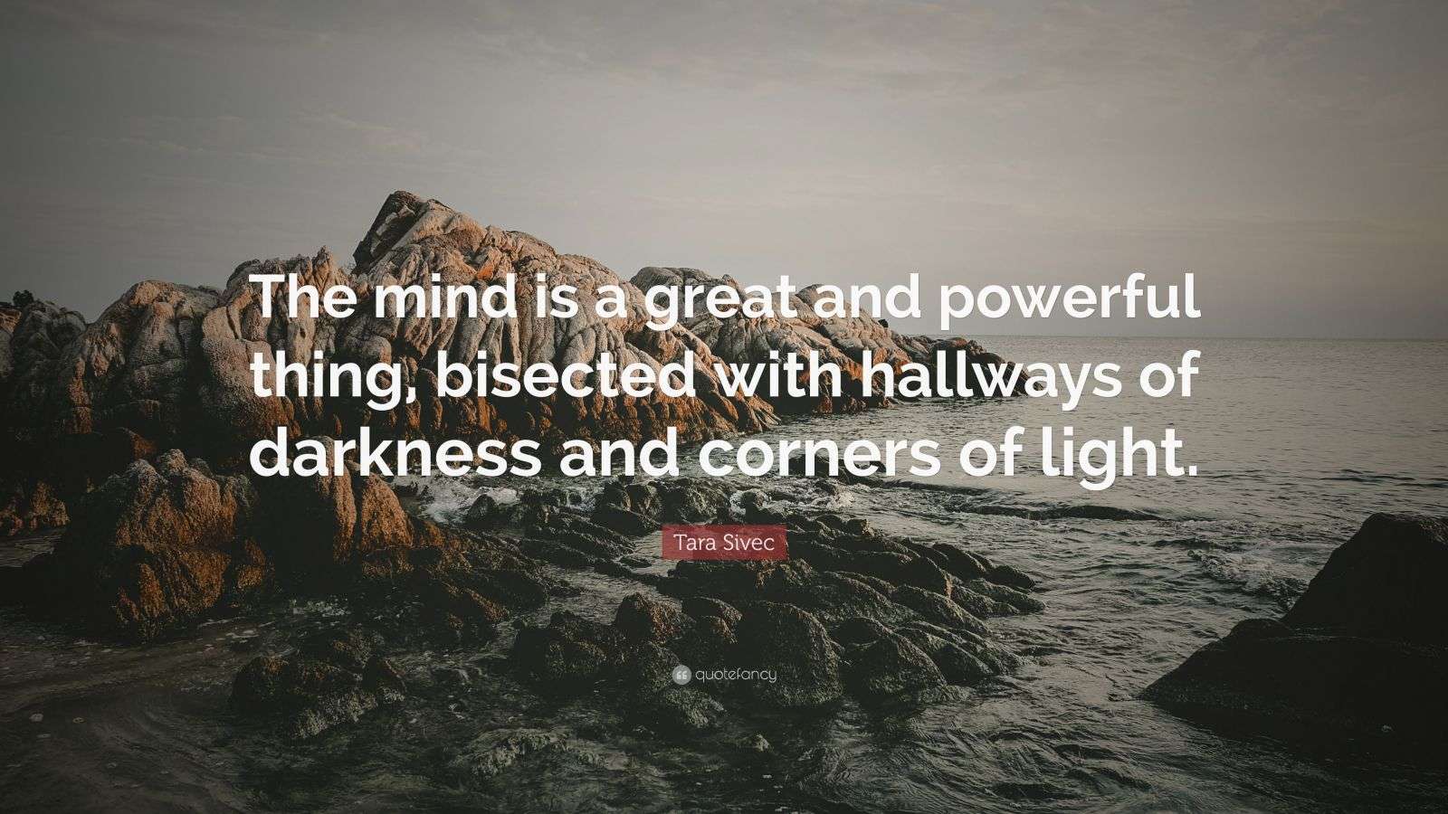 Tara Sivec Quote: “The mind is a great and powerful thing, bisected ...