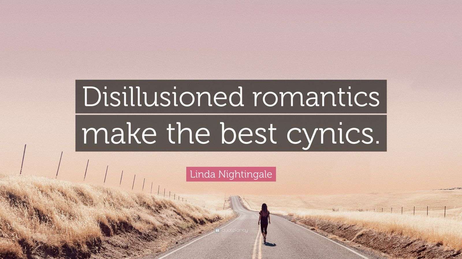 Linda Nightingale Quote: “Disillusioned romantics make the best cynics.”
