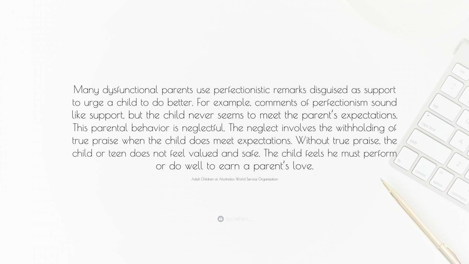 Top 5 Adult Children of Alcoholics World Service Organization Quotes ...