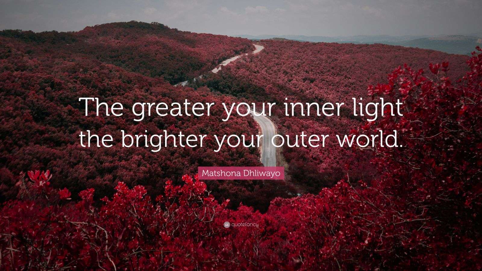 Matshona Dhliwayo Quote: “The greater your inner light the brighter ...