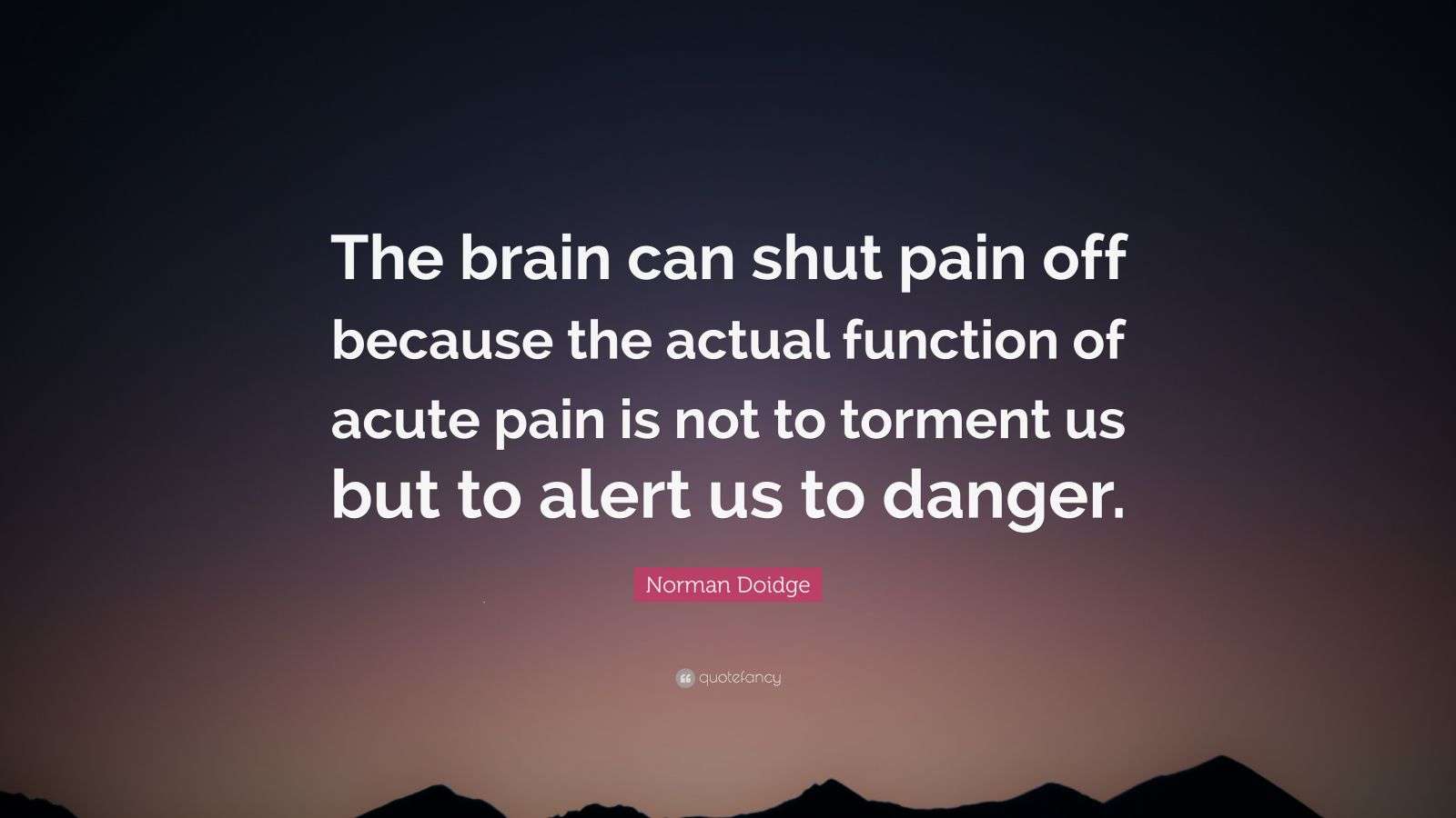 Brain Pain Quotes