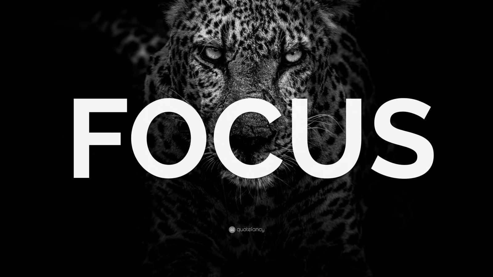 “FOCUS” Wallpaper by QuoteFancy