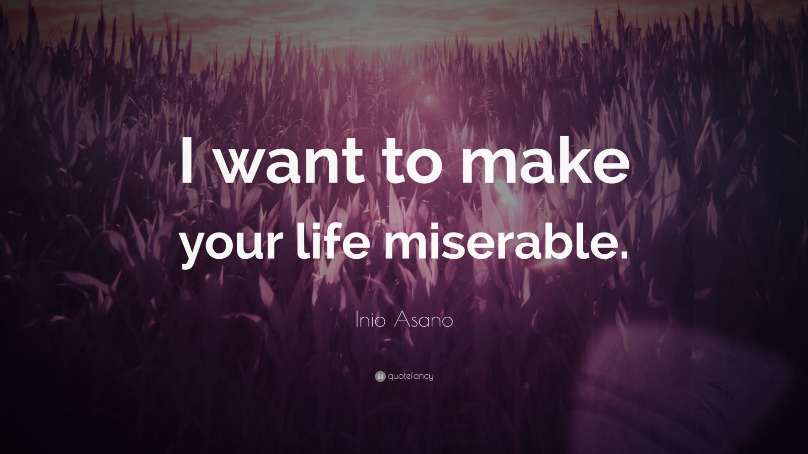 Inio Asano Quote: “I want to make your life miserable.”