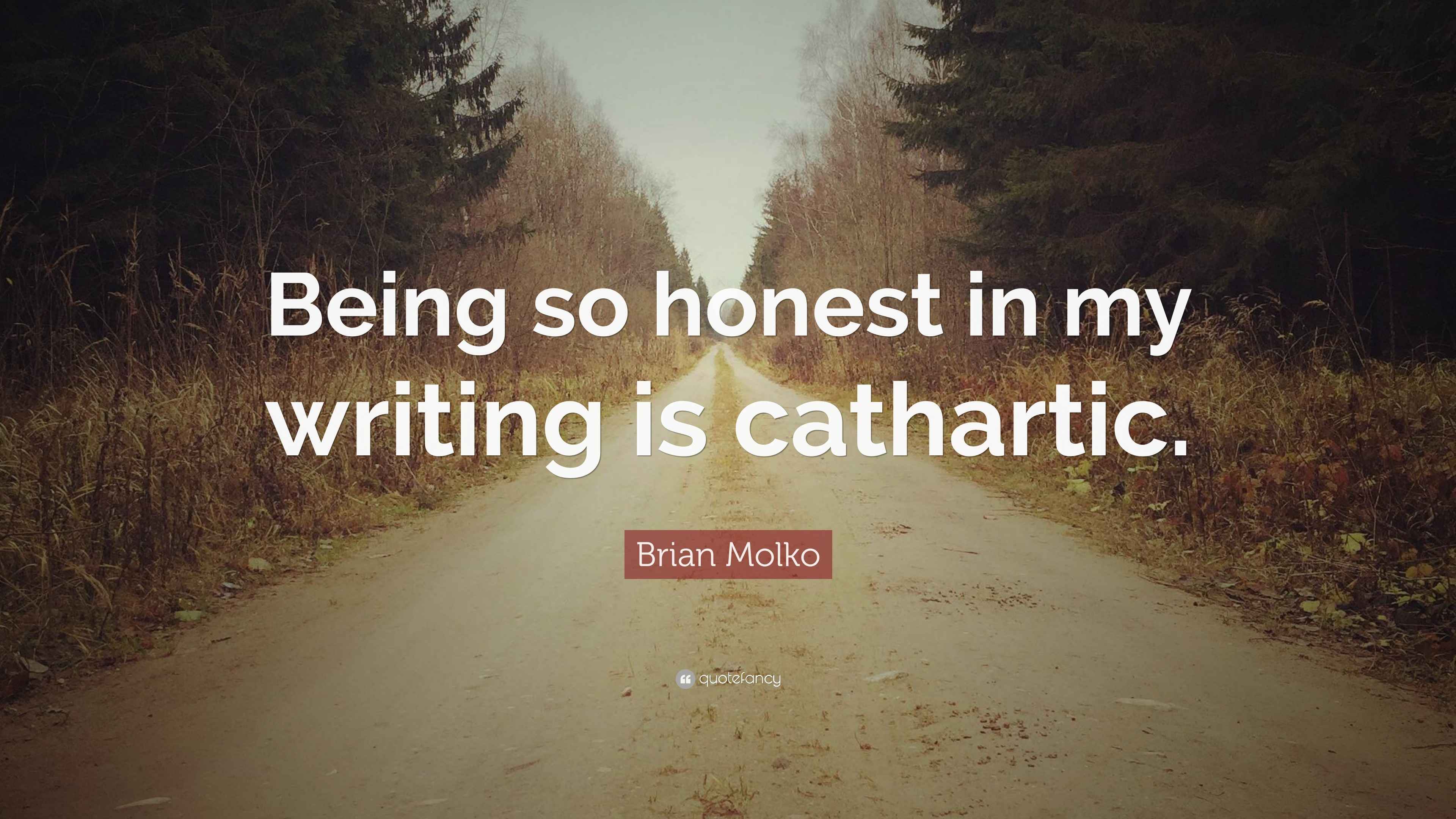 Brian Molko Quote: “Being so honest in my writing is cathartic.”