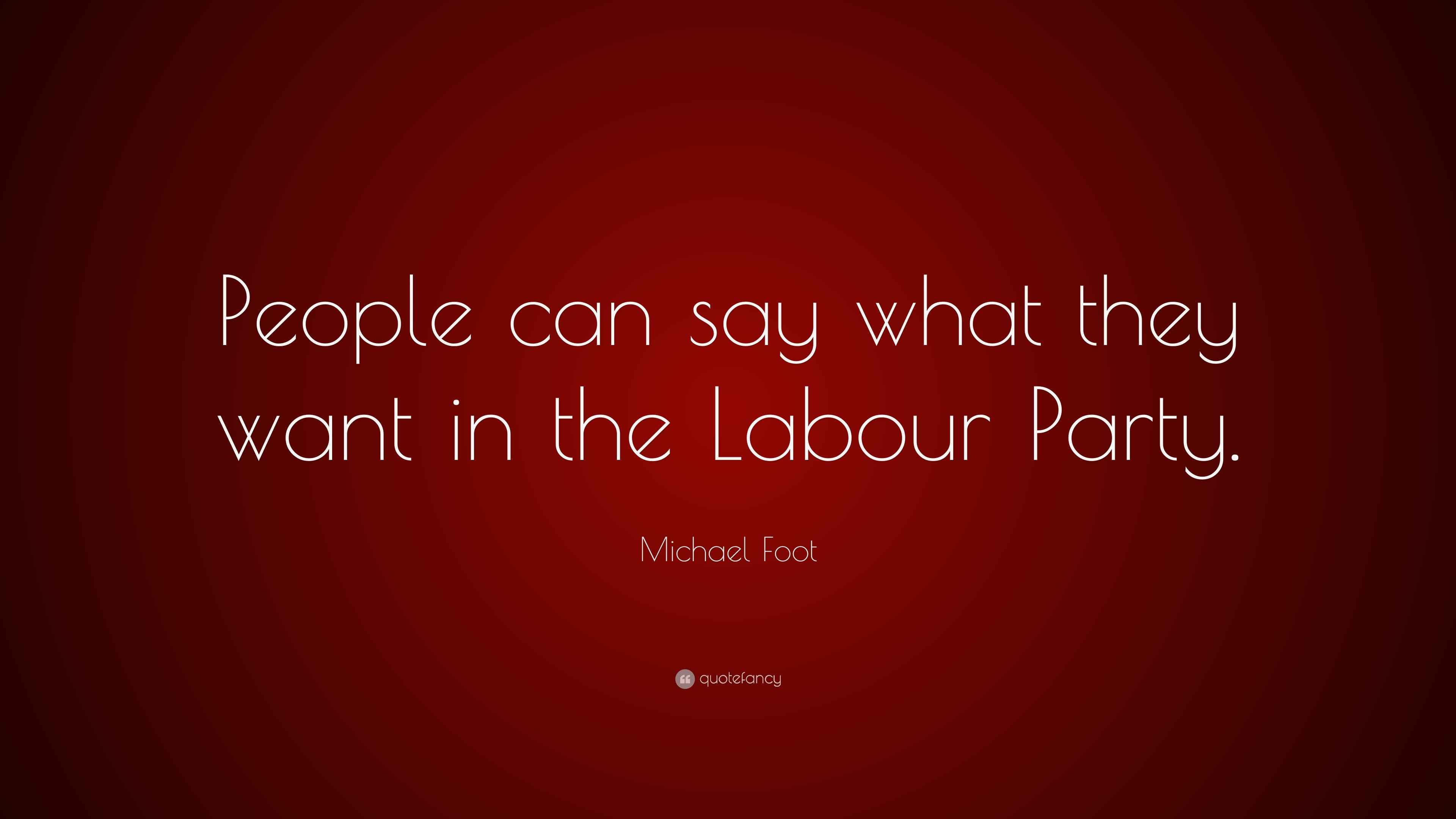 Labour Party Quotes