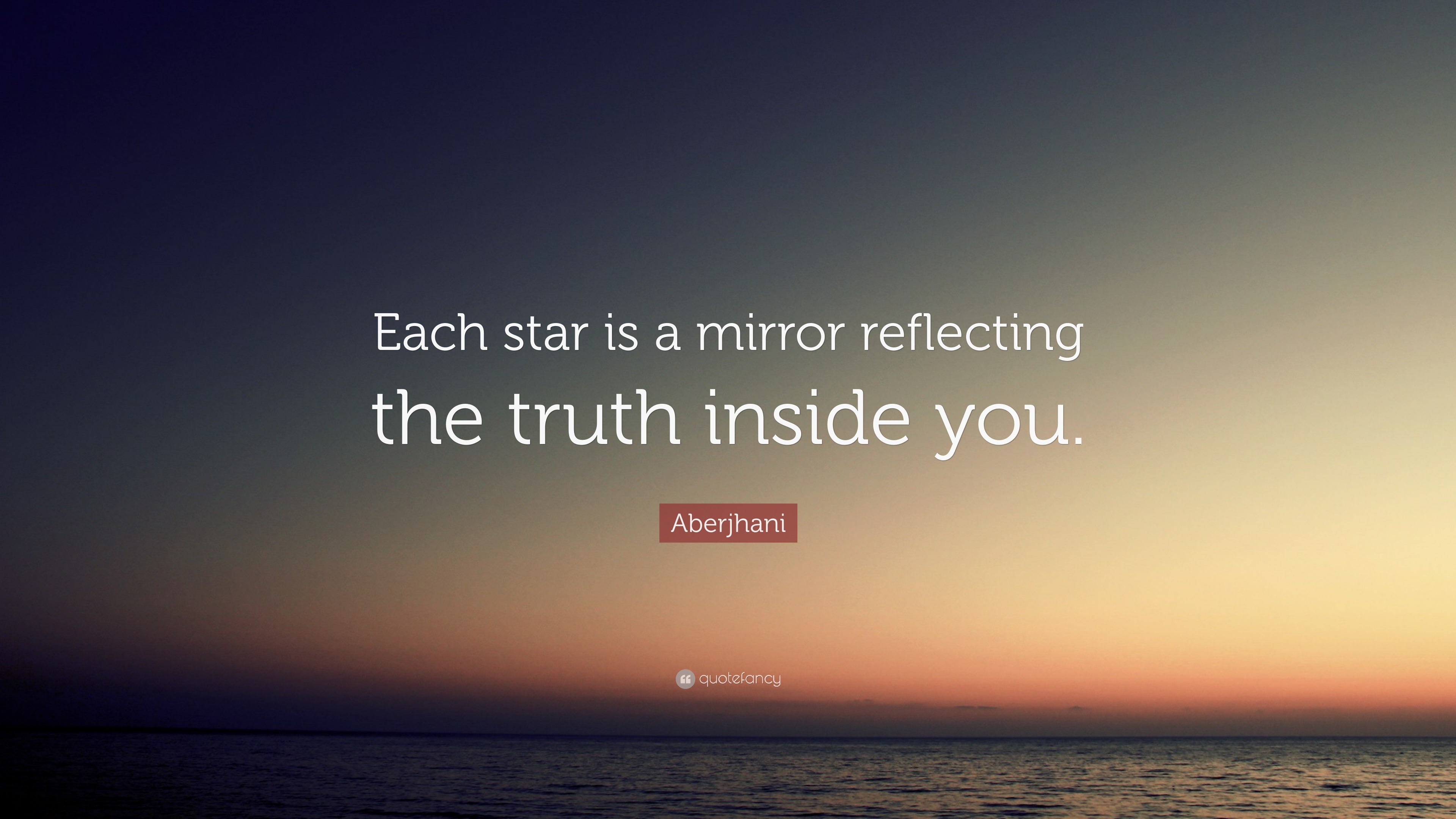Aberjhani Quote: “Each star is a mirror reflecting the truth inside you.”