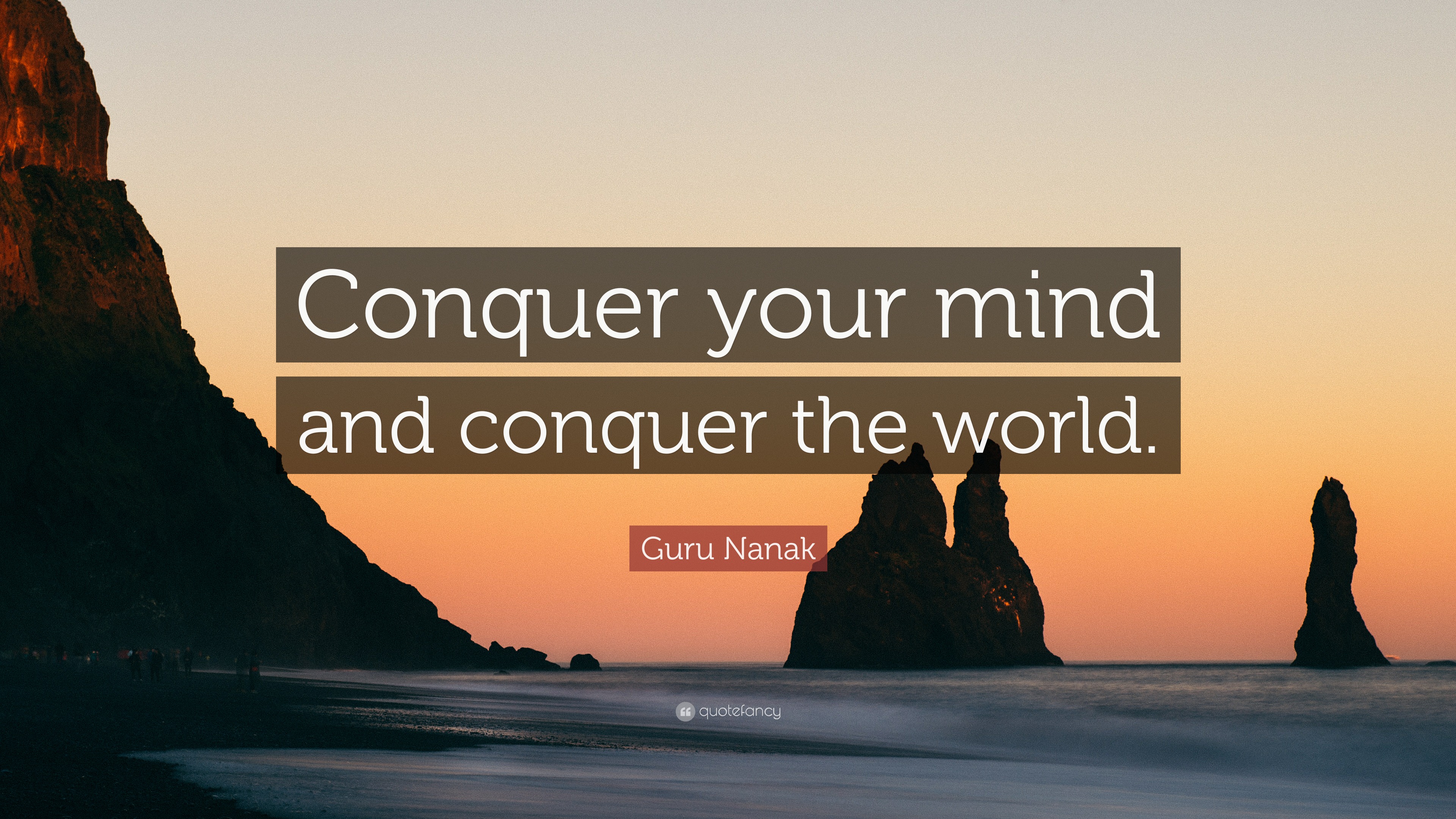 Guru Nanak Quote: “Conquer your mind and conquer the world.”