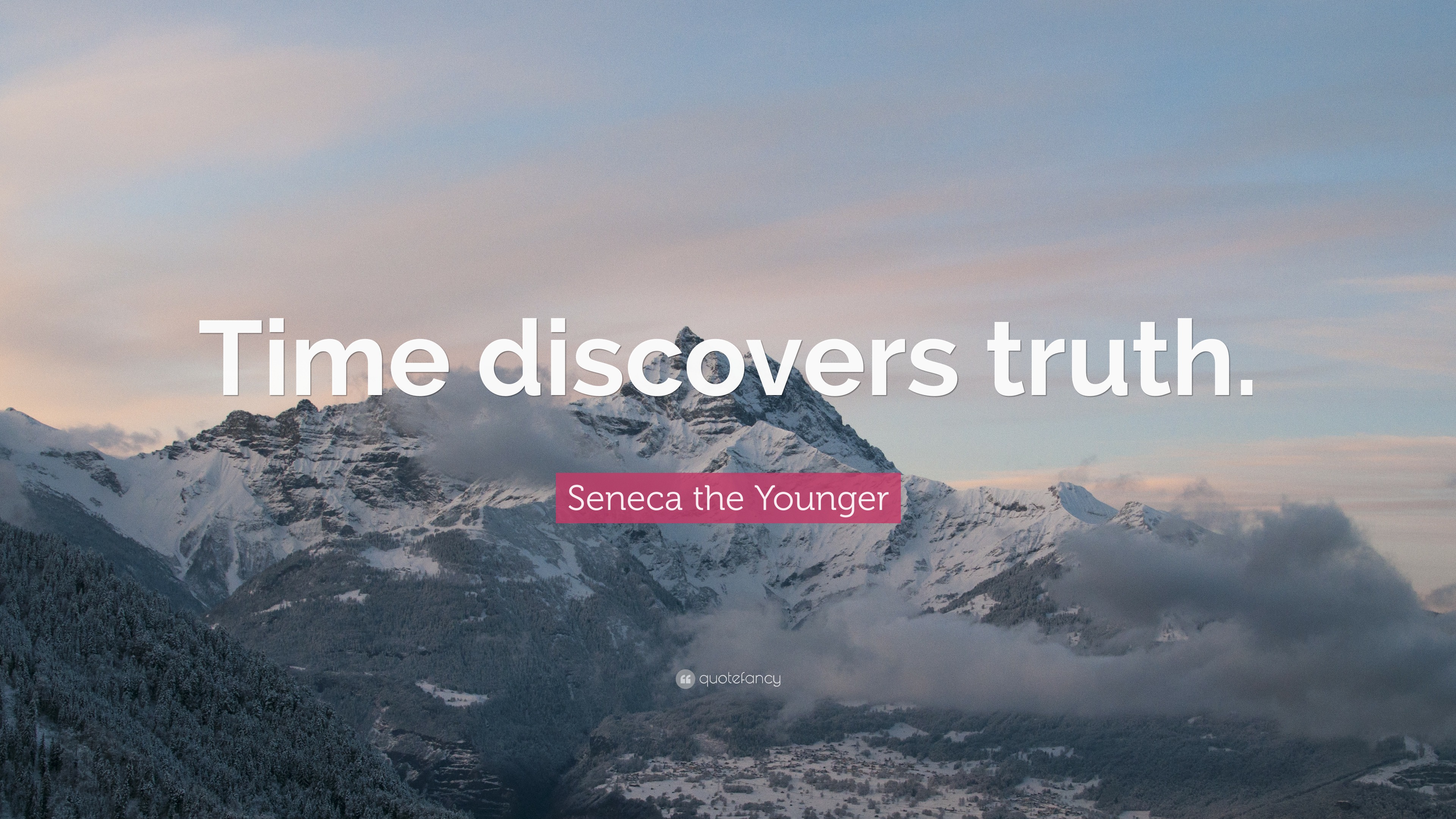 Seneca the Younger Quote: “Time discovers truth.”