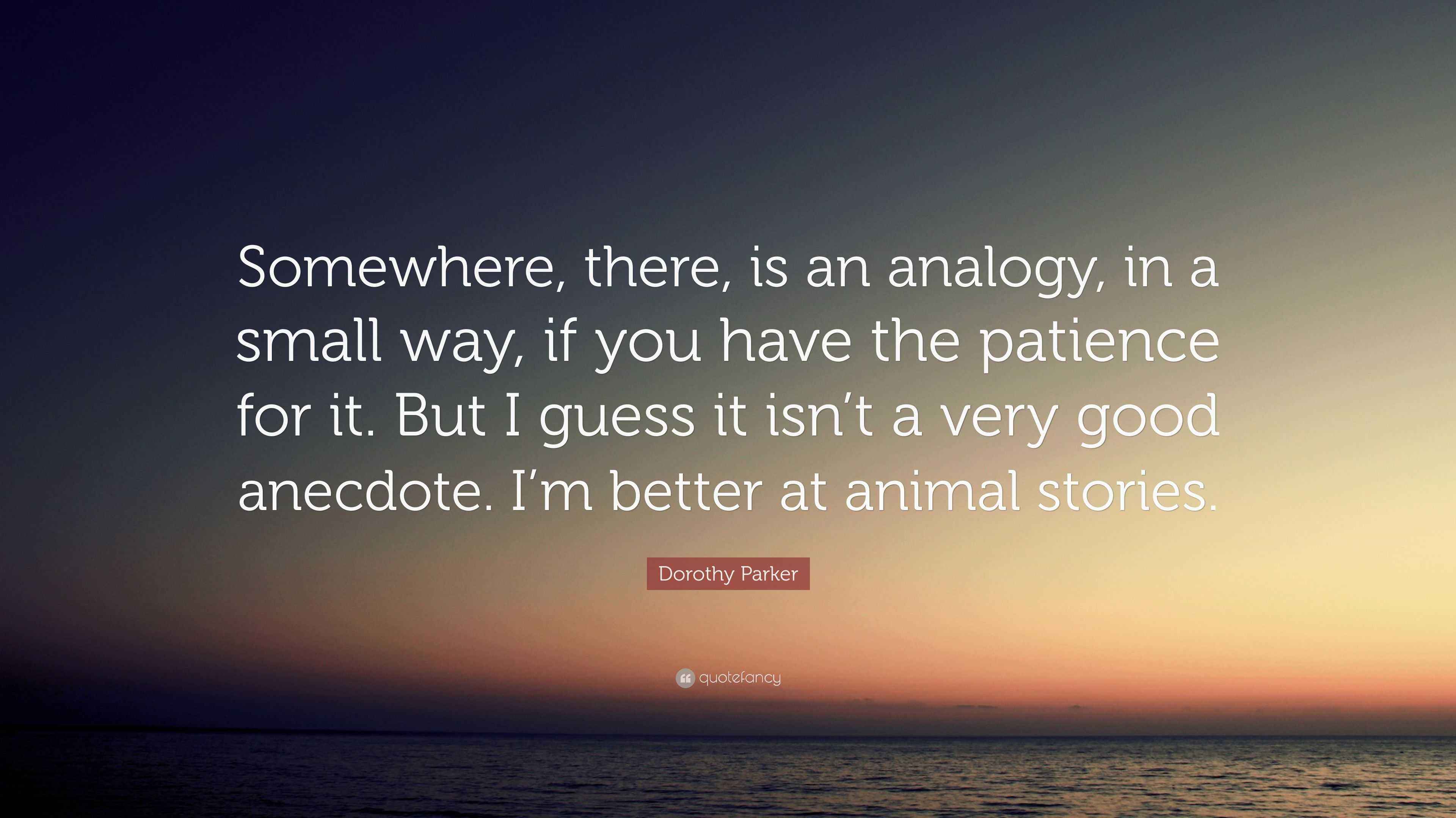 Short Analogy Quotes Analogy Chart Short And Long I