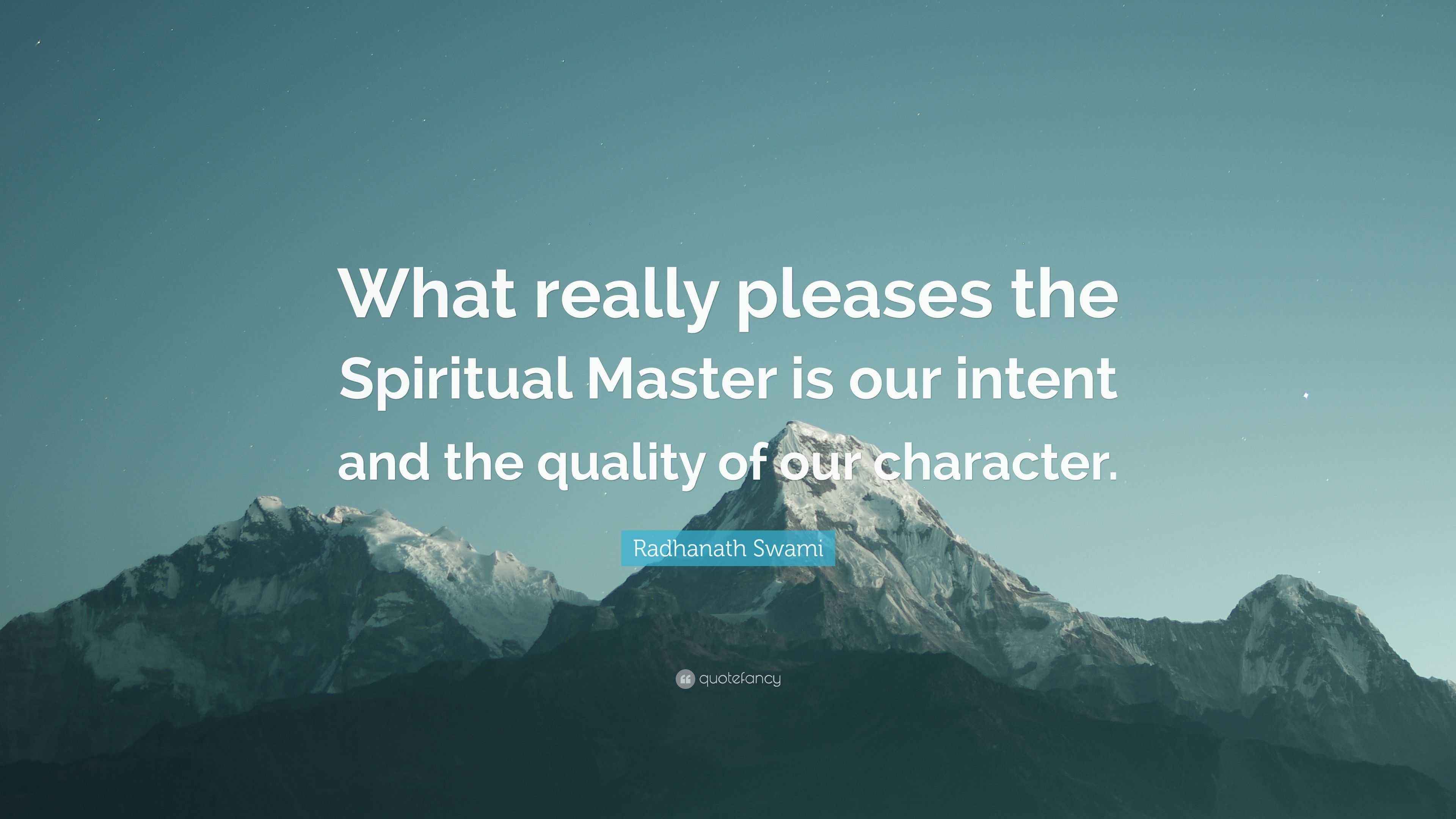 Radhanath Swami Quote: “What really pleases the Spiritual Master is our ...