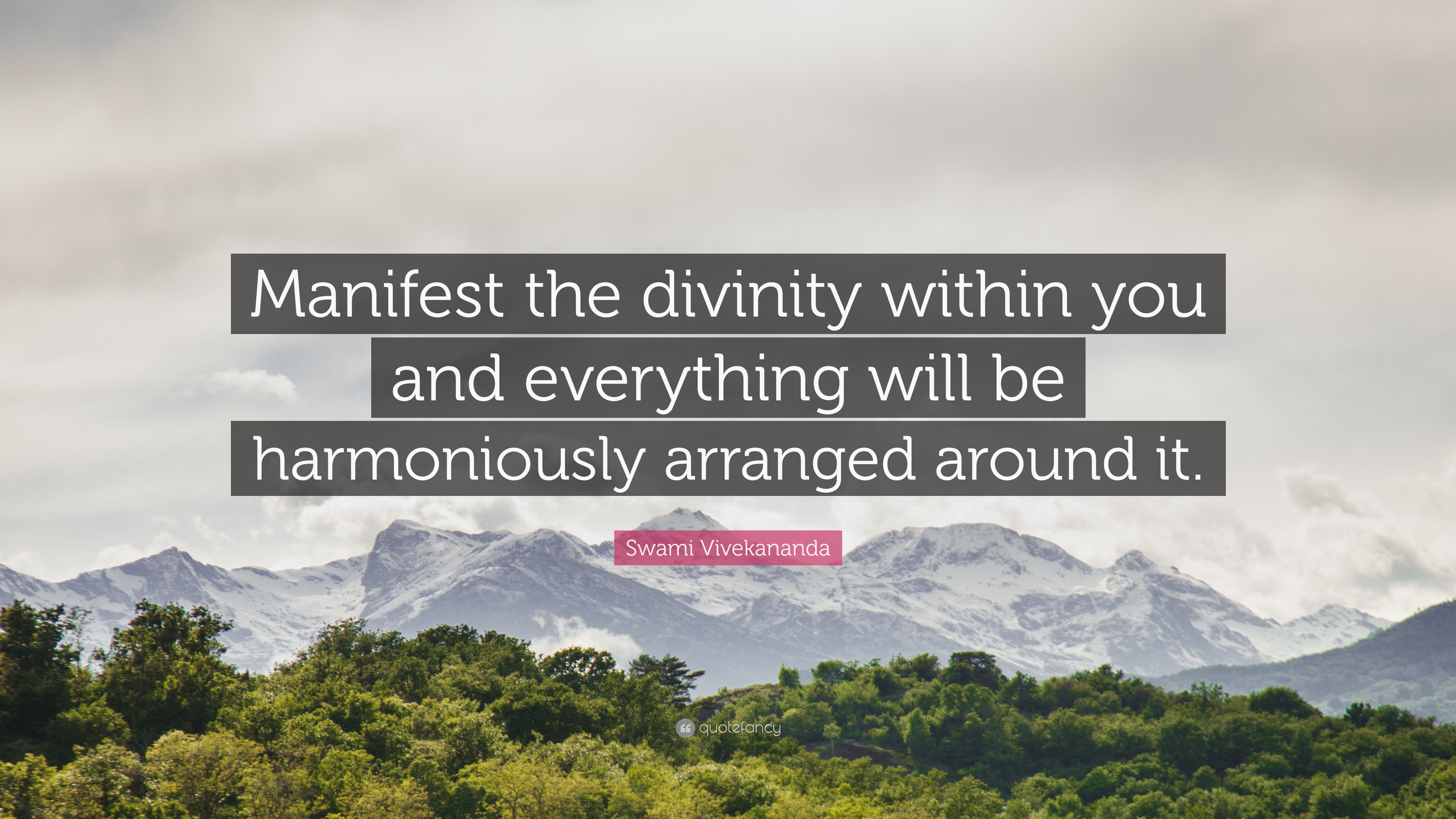 Swami Vivekananda Quote: “Manifest the divinity within you and ...