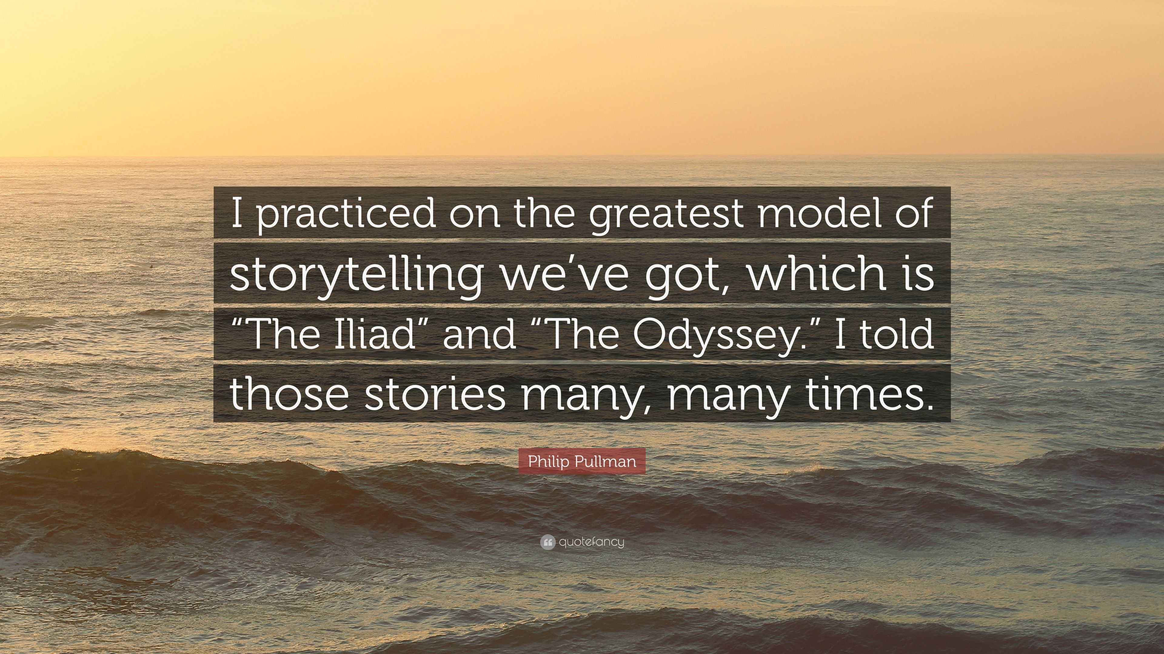 Philip Pullman Quote: “I practiced on the greatest model of ...