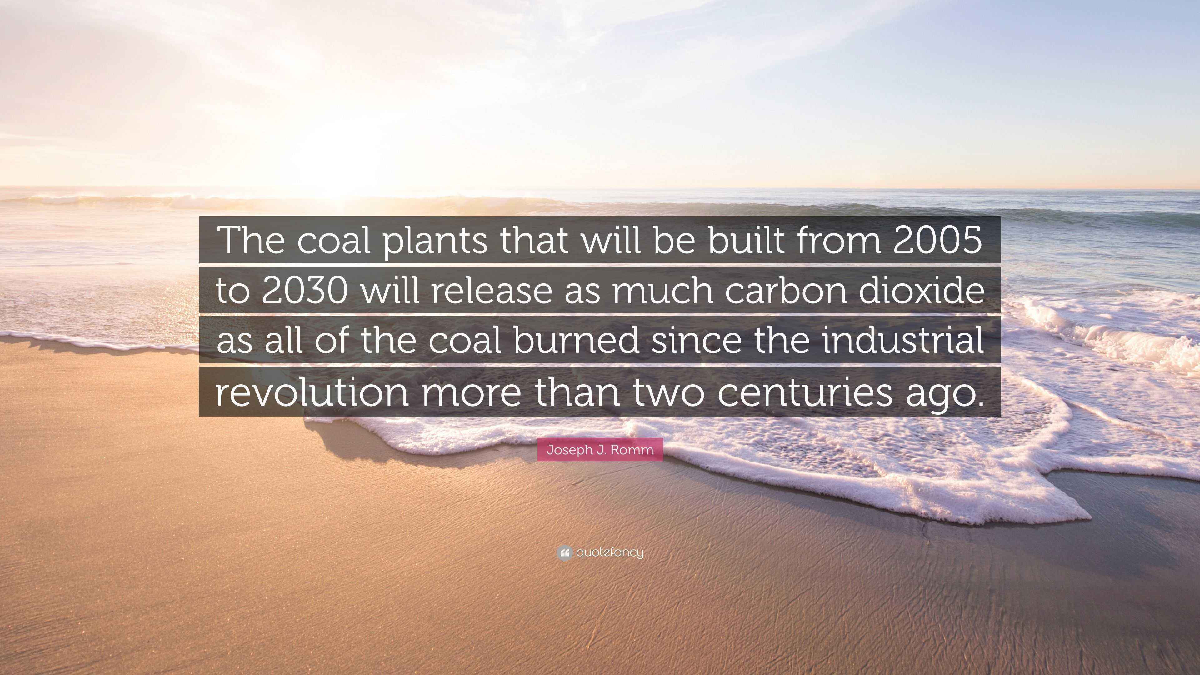 Joseph J. Romm Quote: “The coal plants that will be built from 2005 to ...