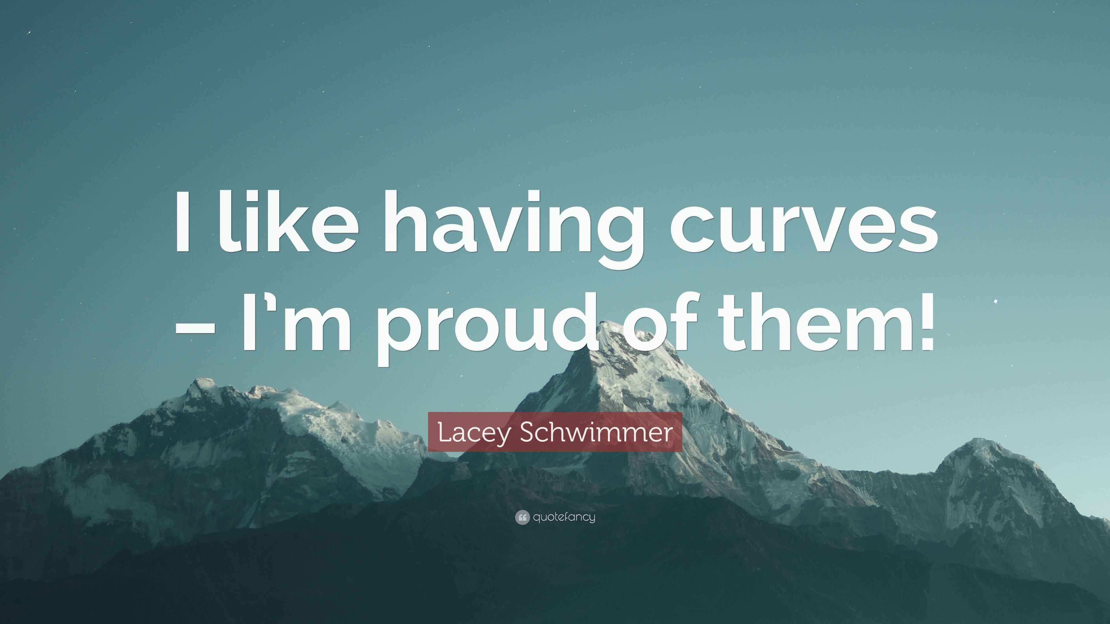 Lacey Schwimmer Quote: “I like having curves – I’m proud of them!”