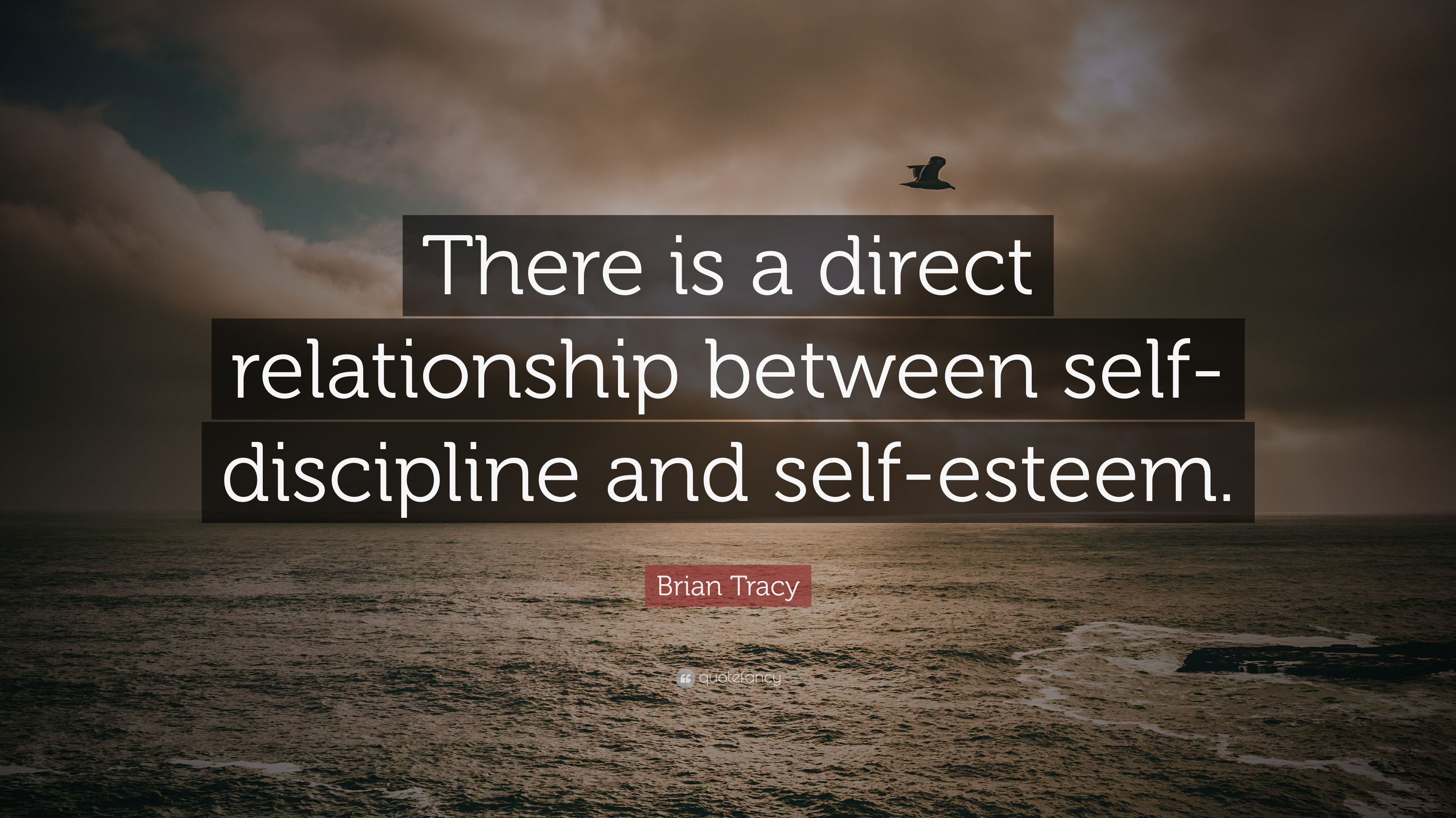 Brian Tracy Quote: “There is a direct relationship between self ...