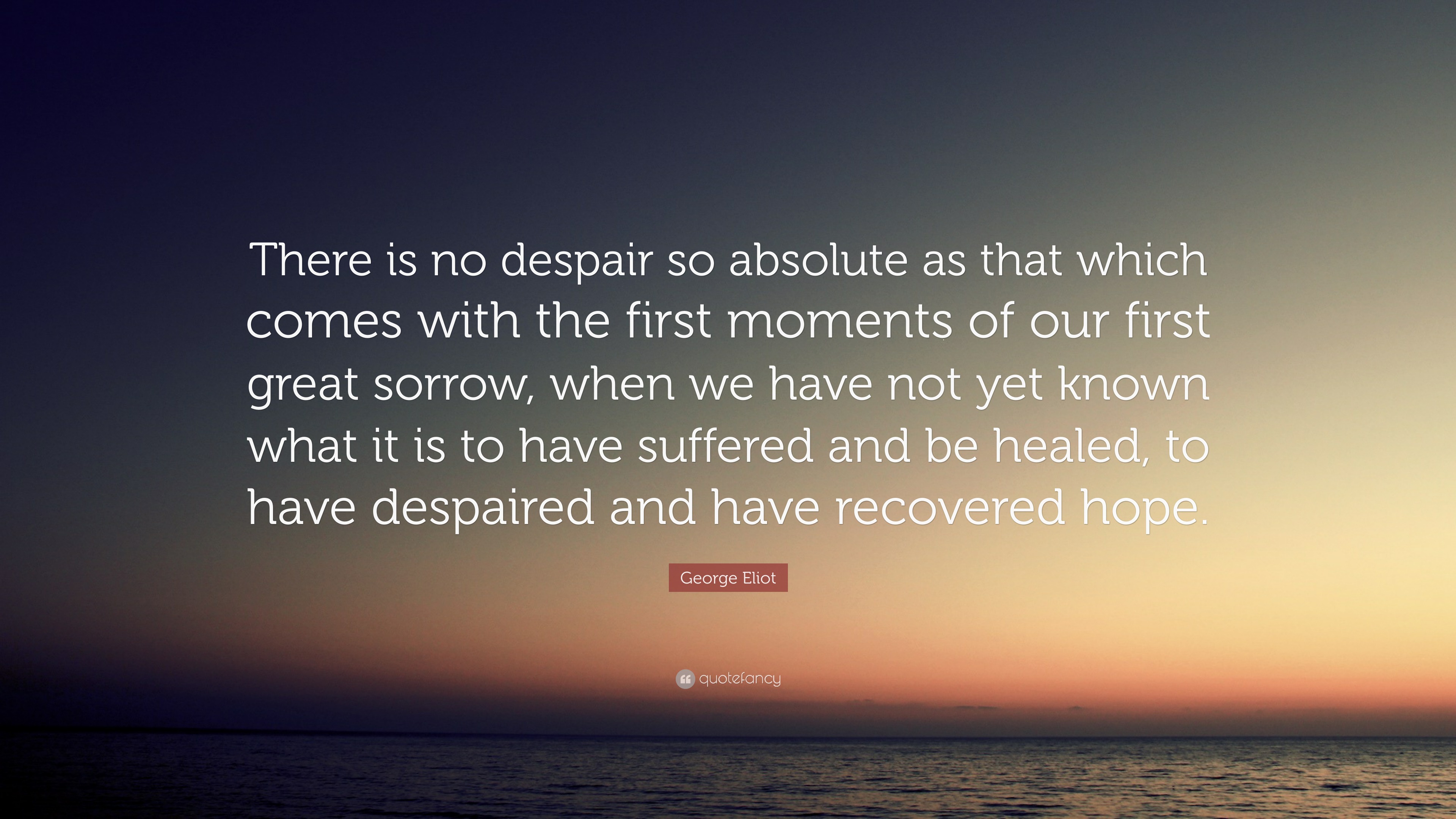 Depth Of Despair Quotes
