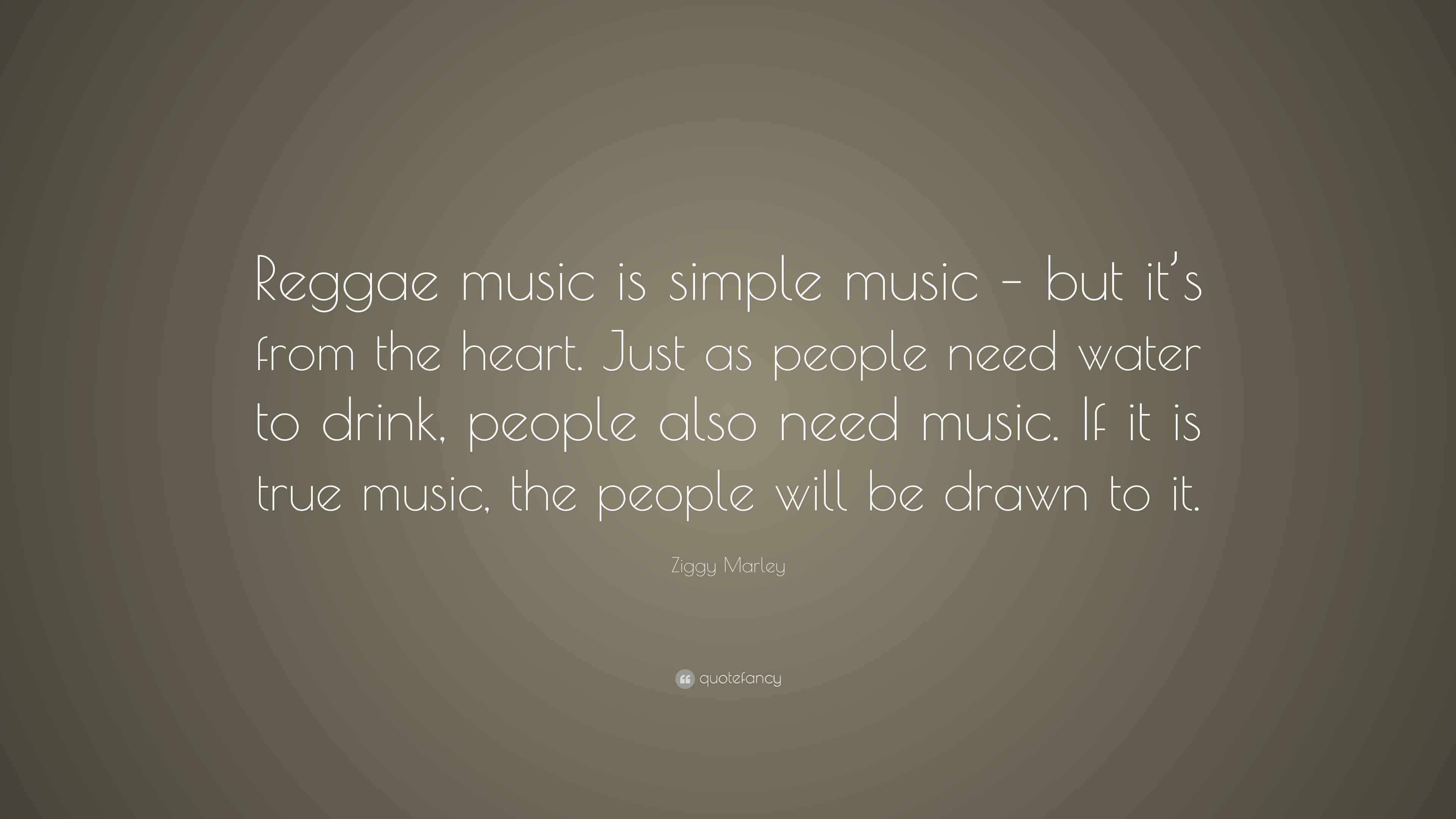Ziggy Marley Quote: “Reggae music is simple music – but it’s from the ...