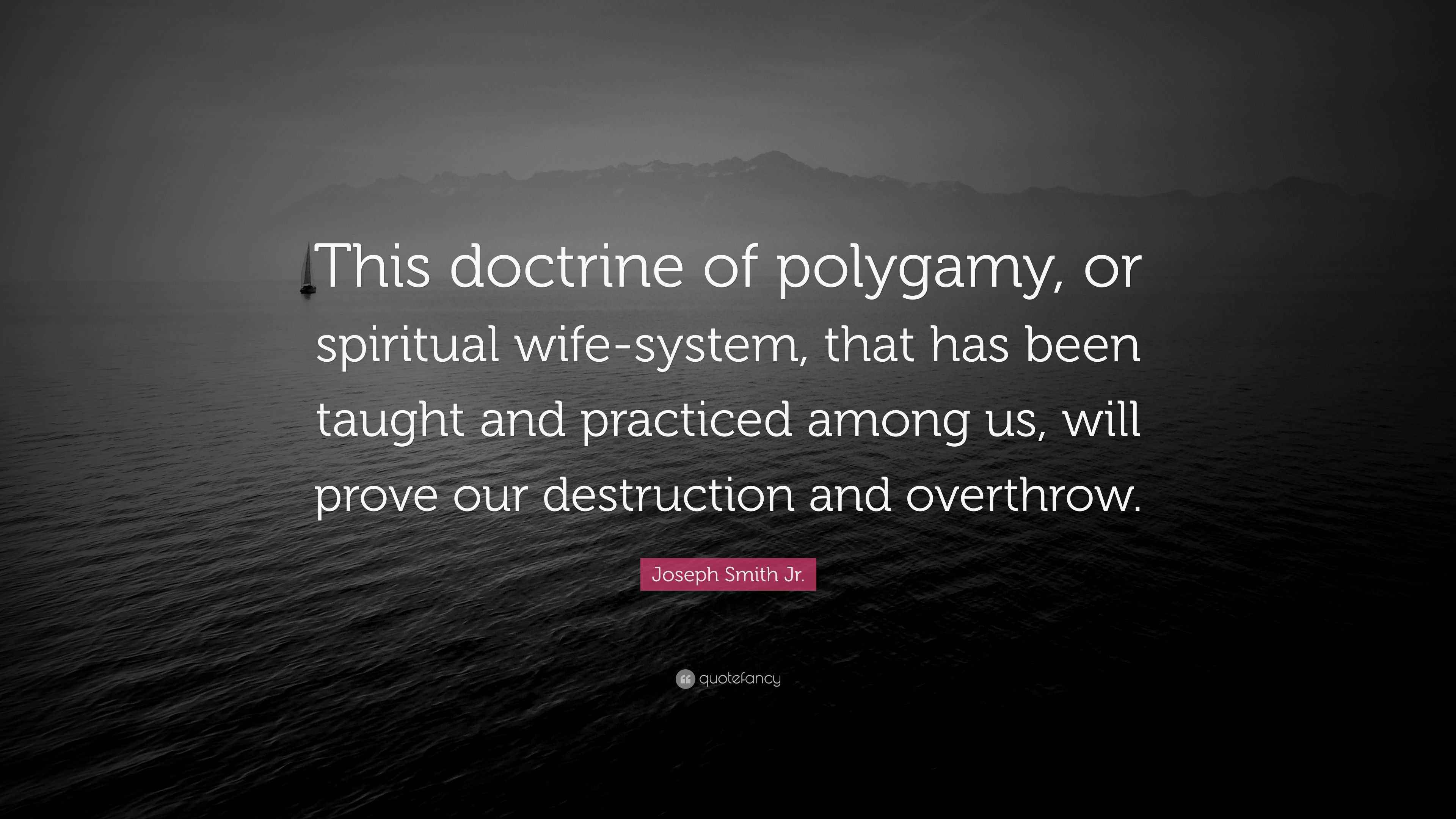 Joseph Smith Marriage Quotes