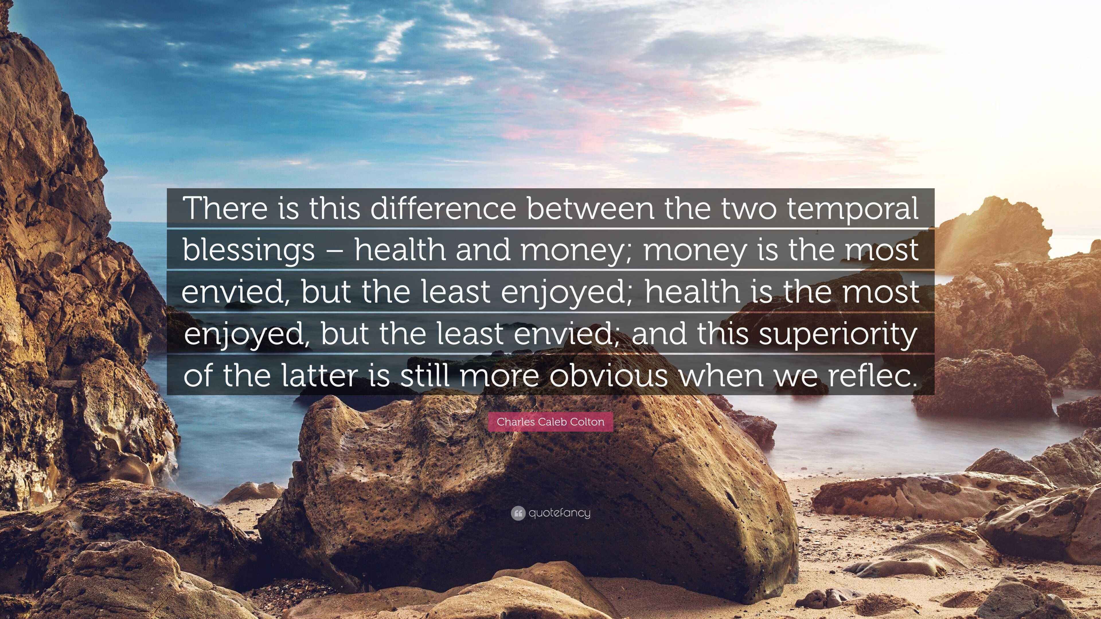 Charles Caleb Colton Quote: “There is this difference between the two ...