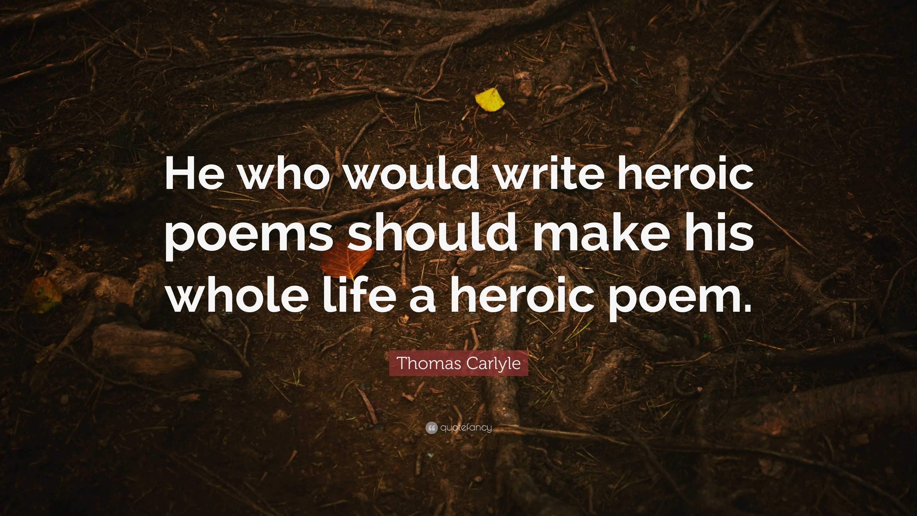 Historical Heroic Quotes