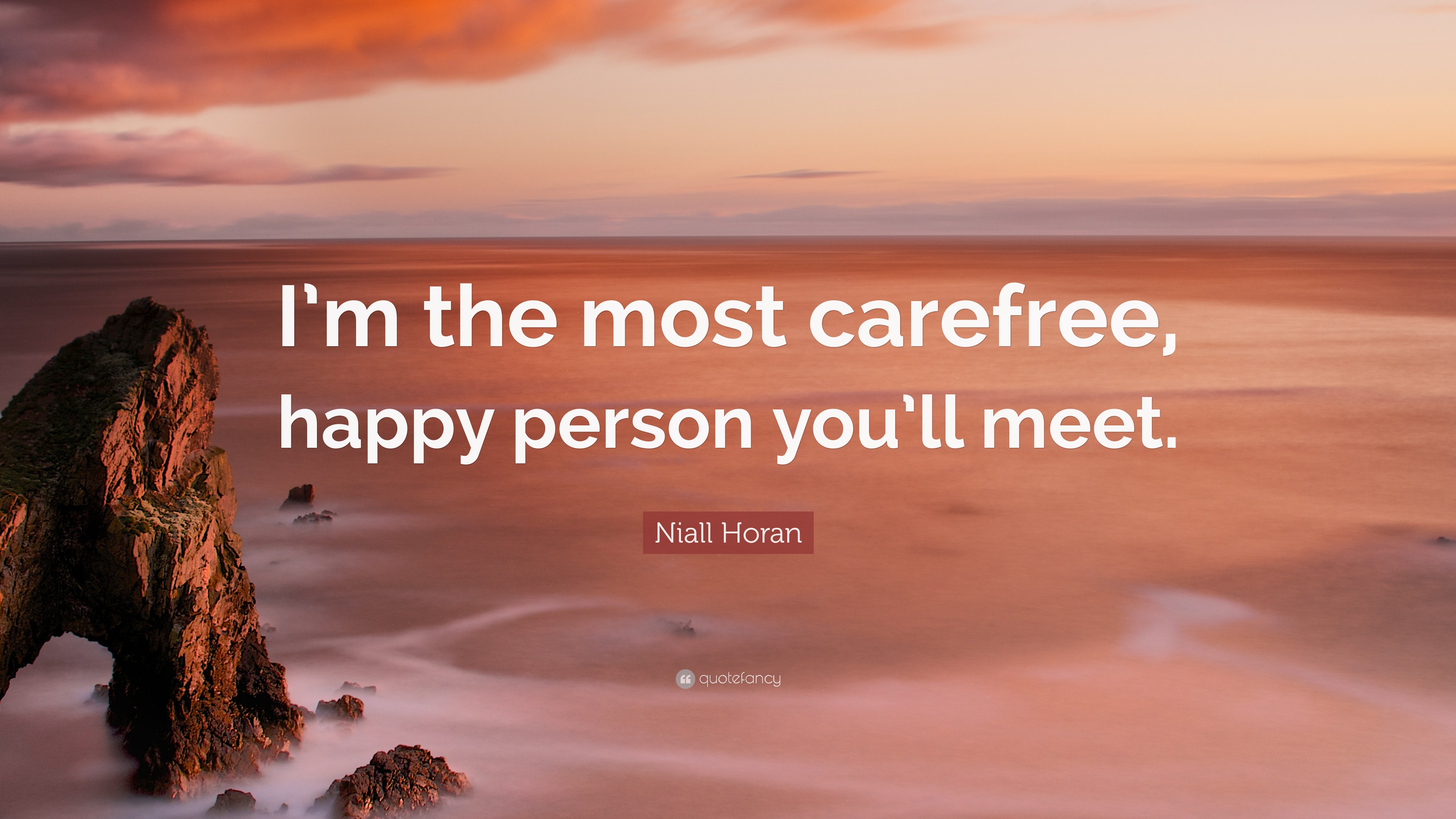 Niall Horan Quote: “I’m the most carefree, happy person you’ll meet.”
