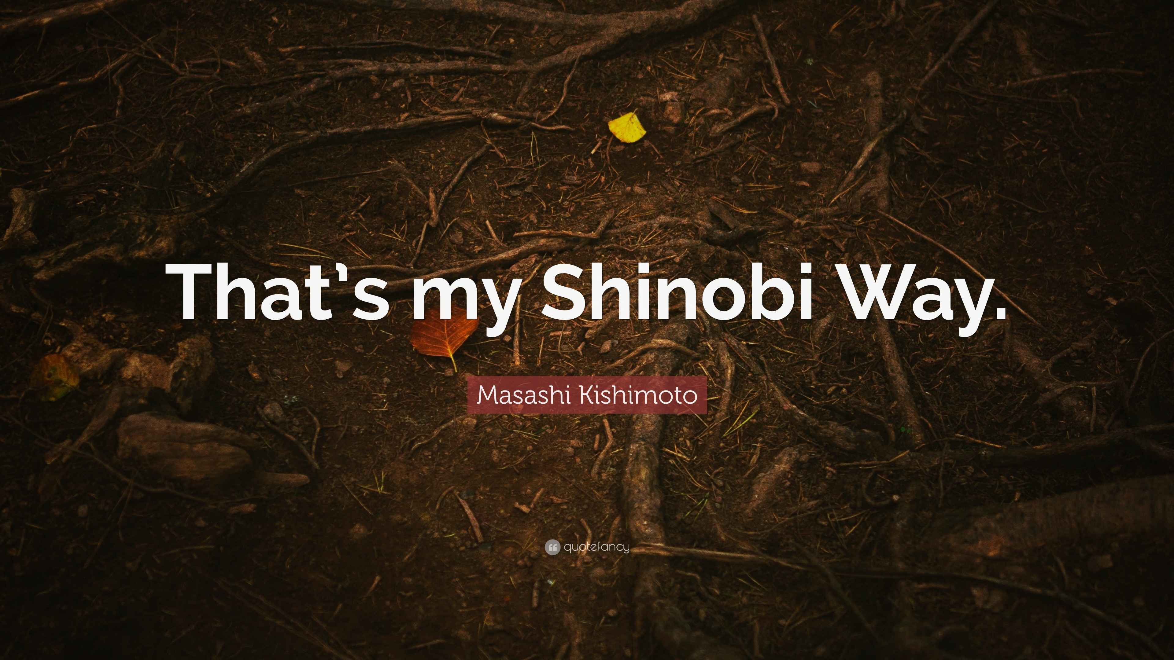 Shinobi Quotes