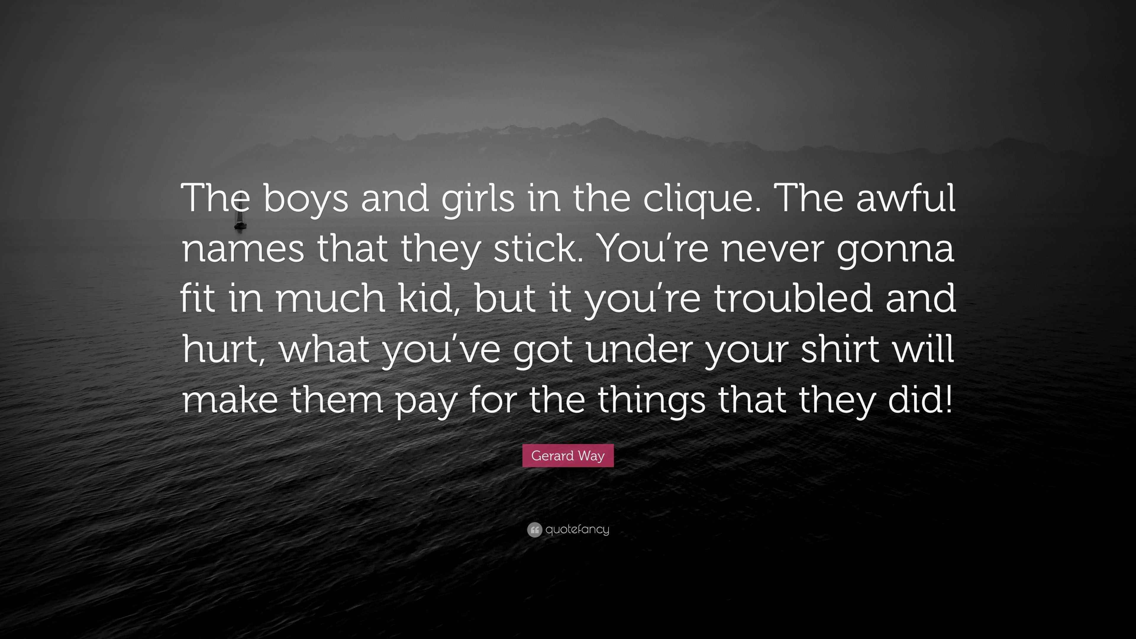 Cliques Quotes