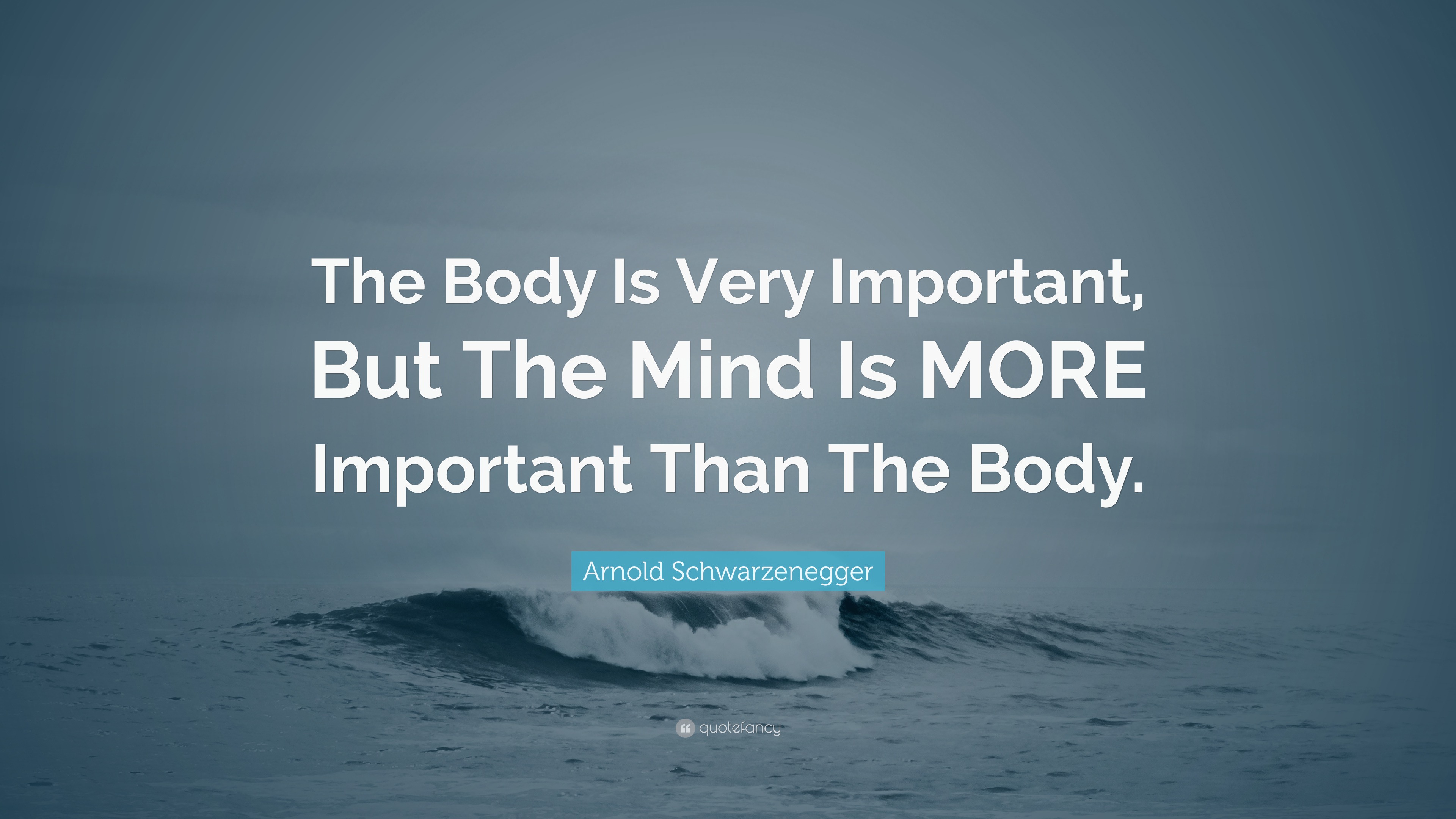 Arnold Schwarzenegger Quote: “The Body Is Very Important, But The Mind ...