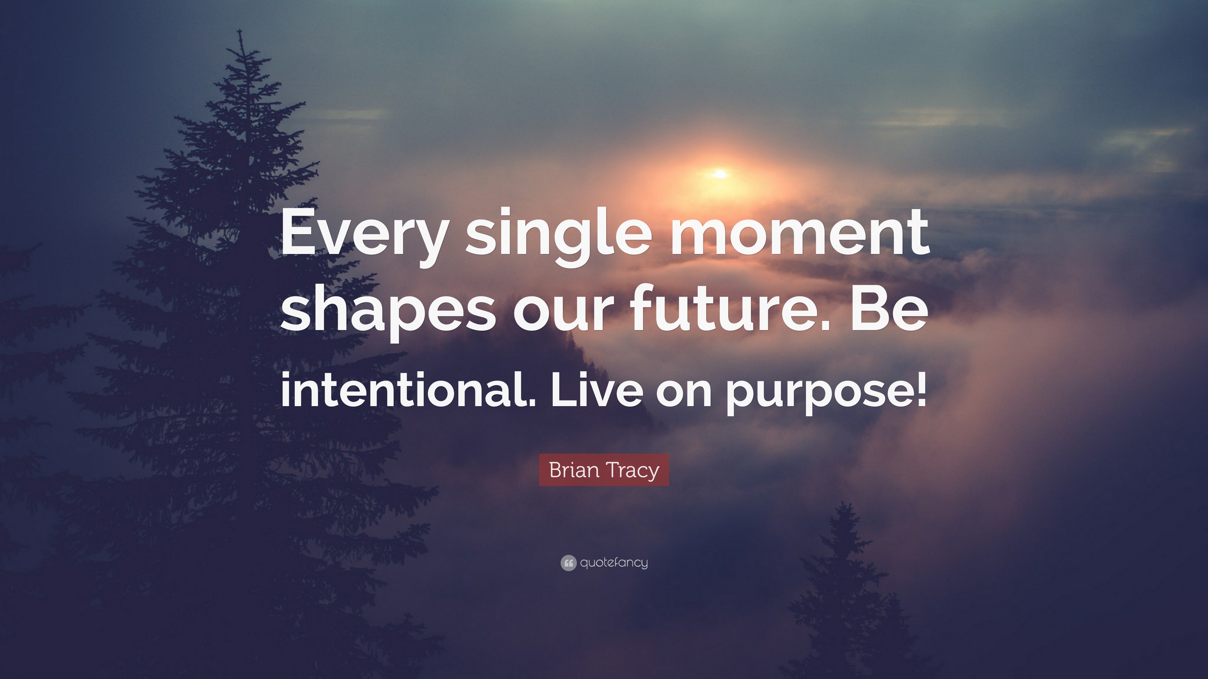 Brian Tracy Quote: “Every single moment shapes our future. Be ...