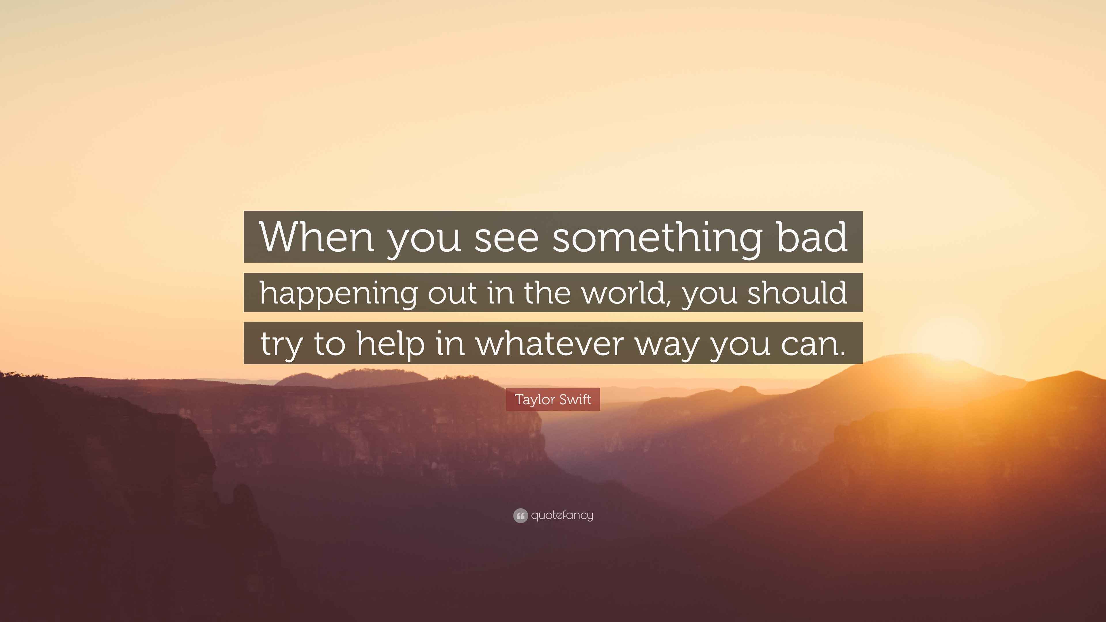 See Something Bad