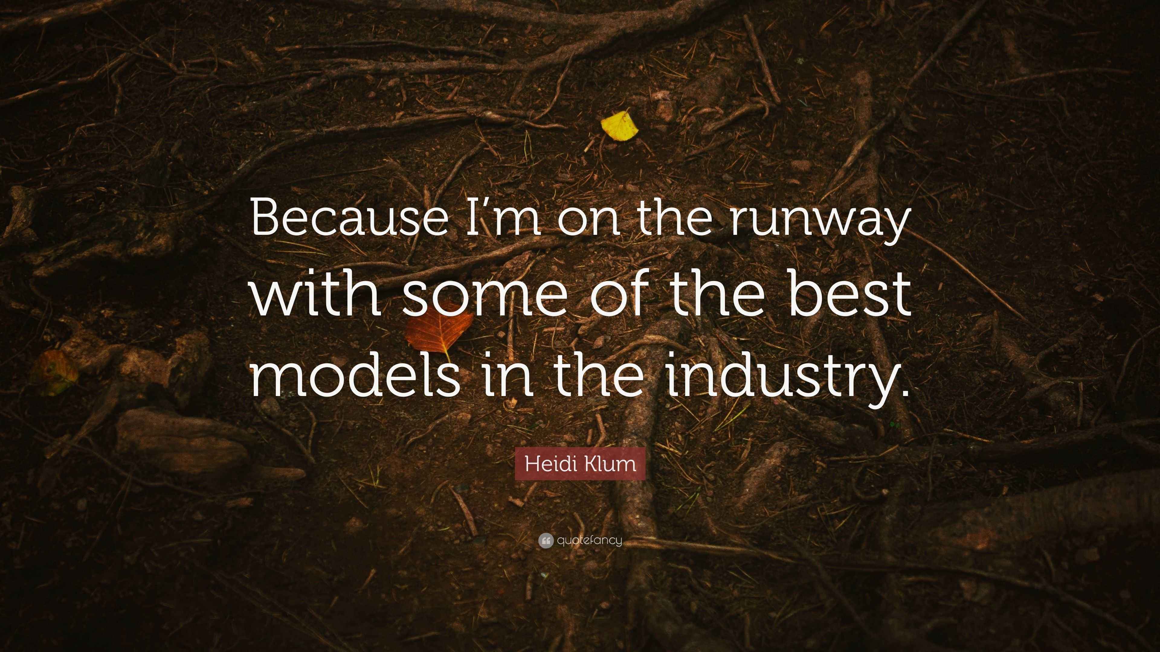 Heidi Klum Project Runway Quotes