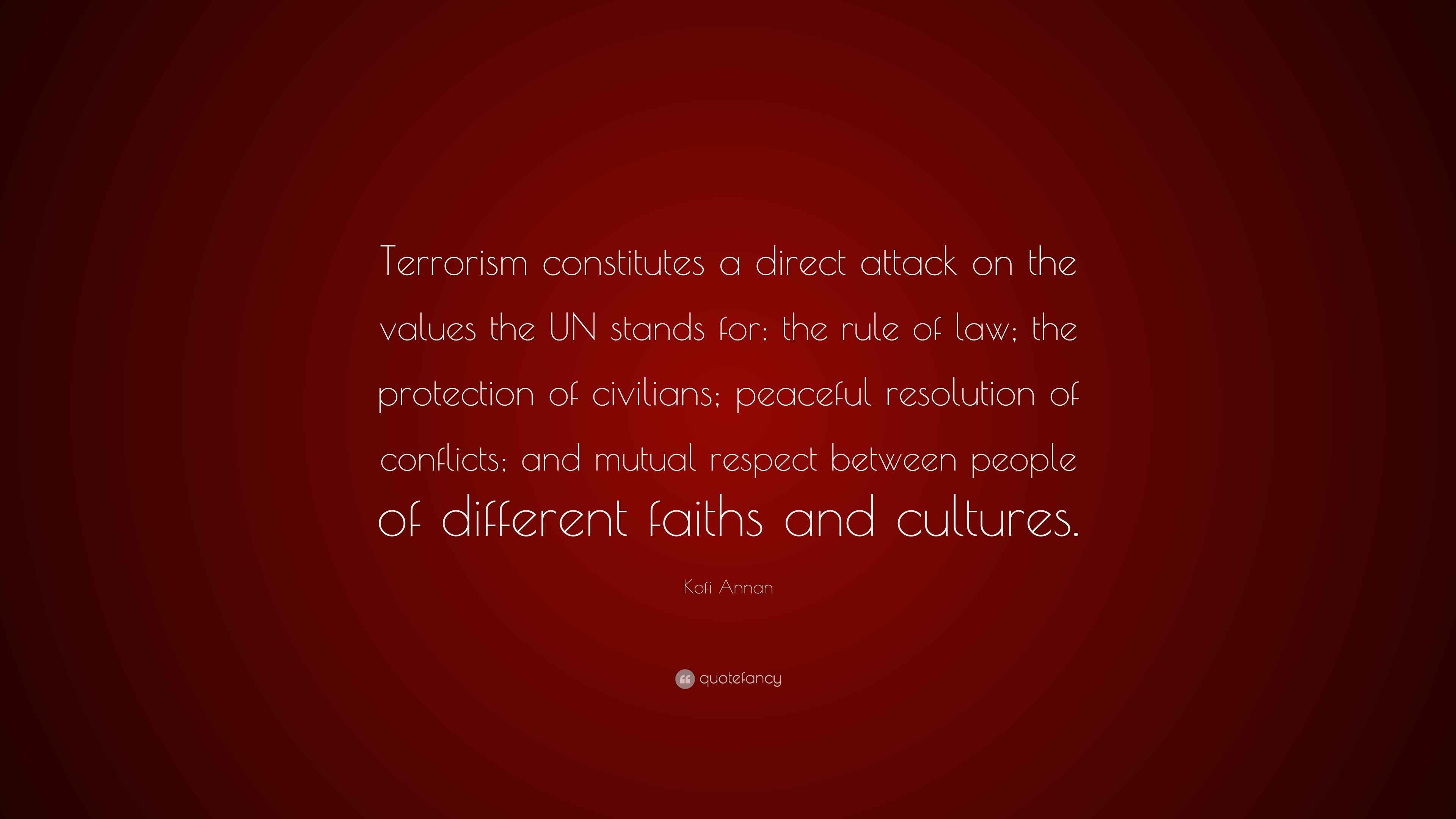 Un Terrorism Quotes Security Council Counter Terrorism Committee