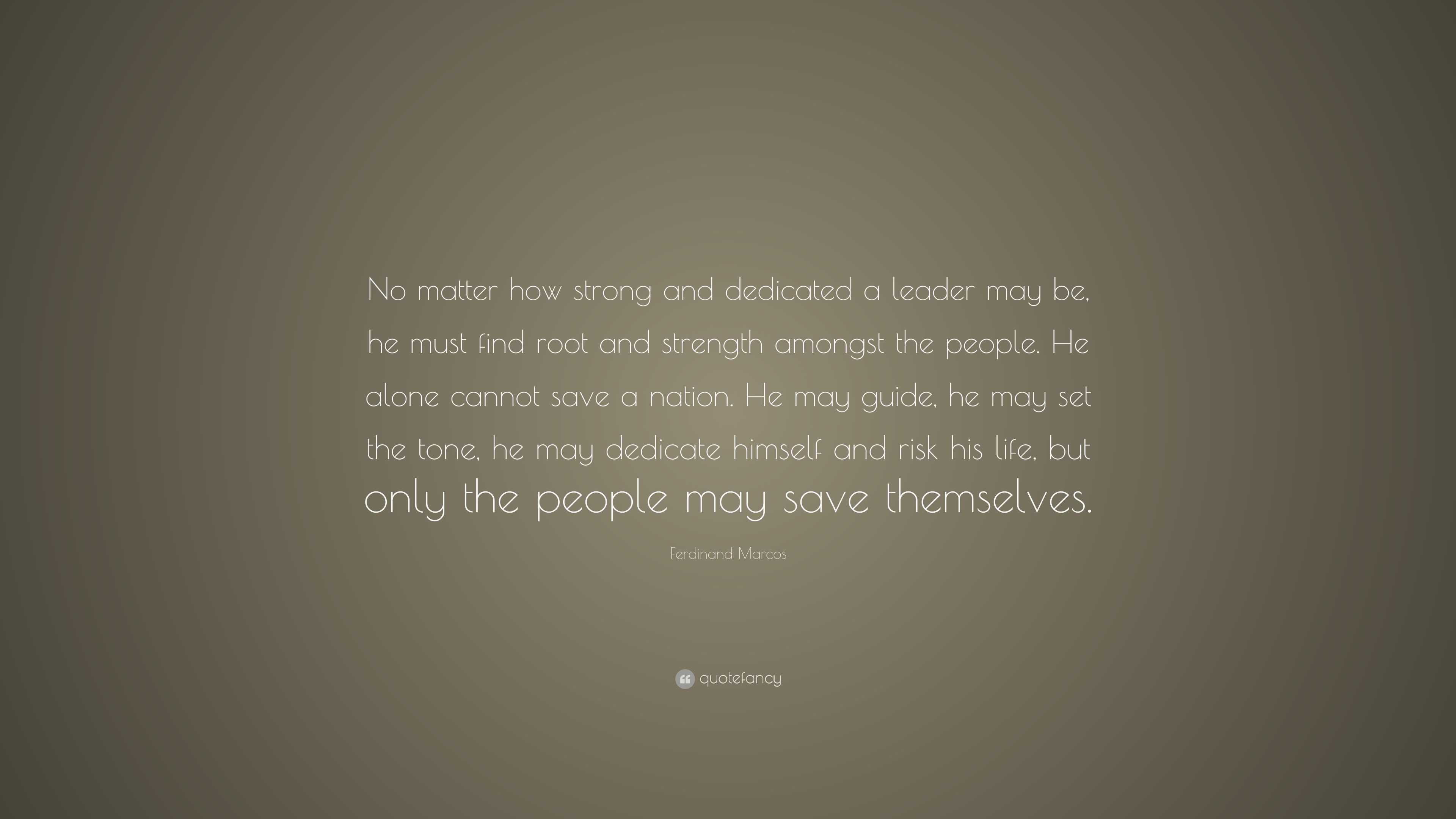 Ferdinand Marcos Quotes