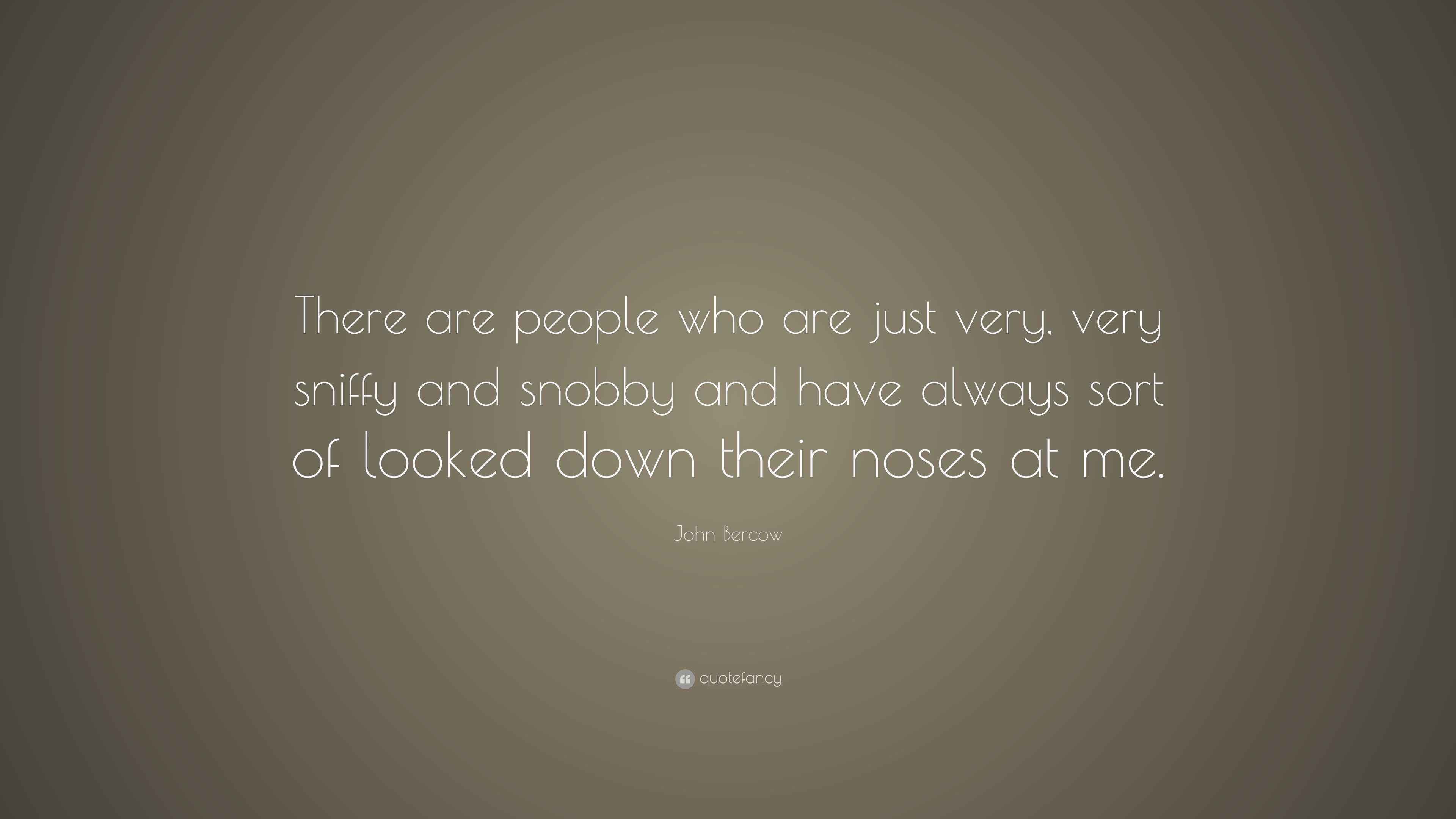 Snobby People Quotes